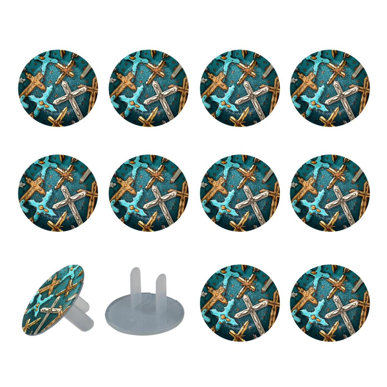 12 Pack Outlet Covers Baby Proofing, Child Safety Plug Covers for ...