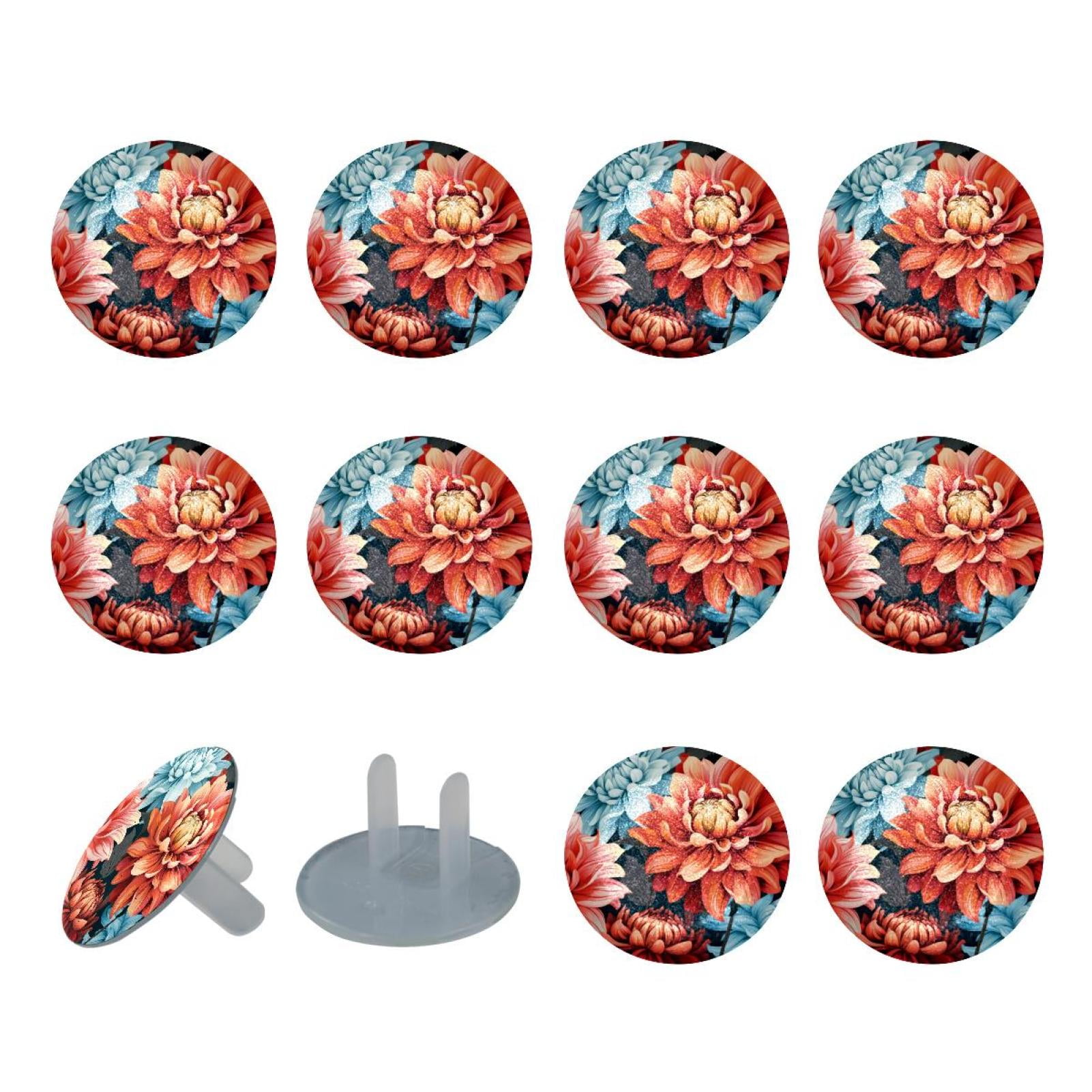 12 Pack Outlet Covers Baby Proofing, Child Safety Plug Covers for ...