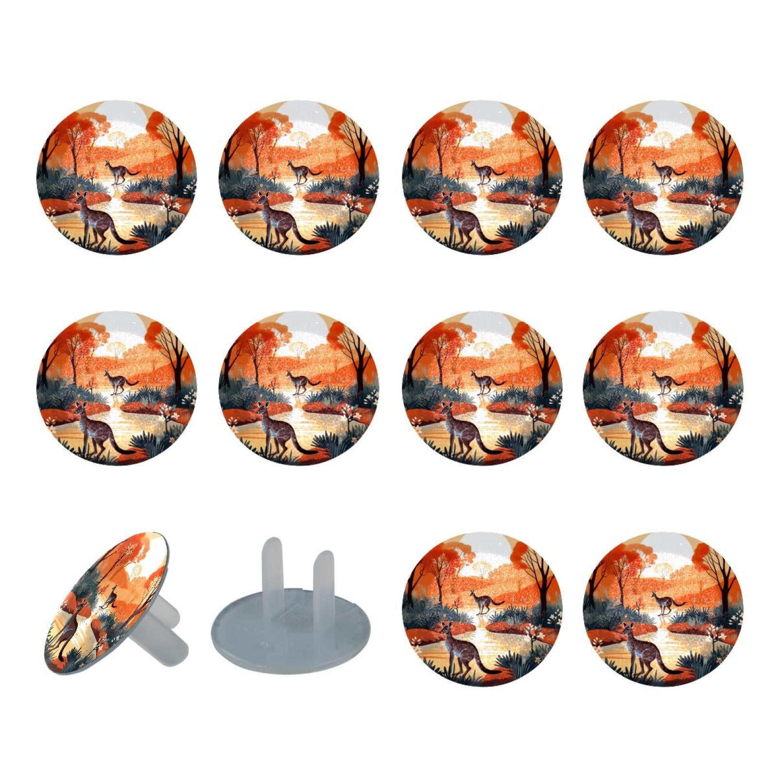 12 Pack Outlet Covers Baby Proofing, Child Safety Plug Covers for ...