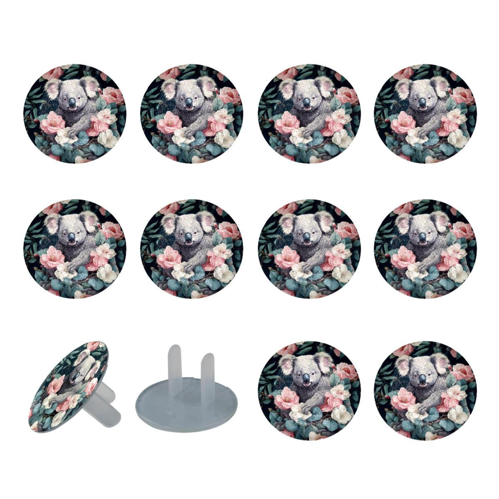 12 Pack Outlet Covers Baby Proofing, Child Safety Plug Covers for ...