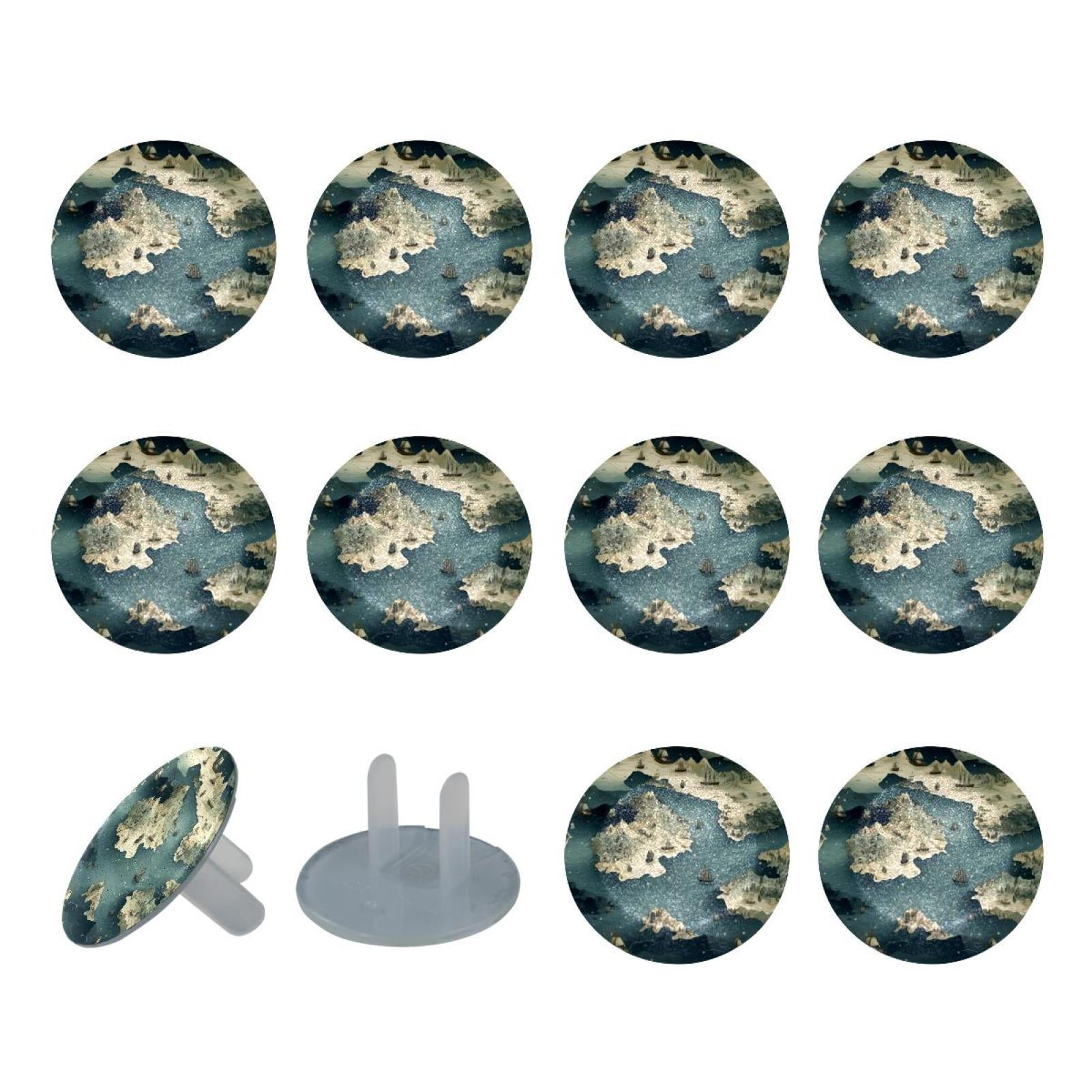 12 Pack Outlet Covers Baby Proofing, Child Safety Plug Covers for ...