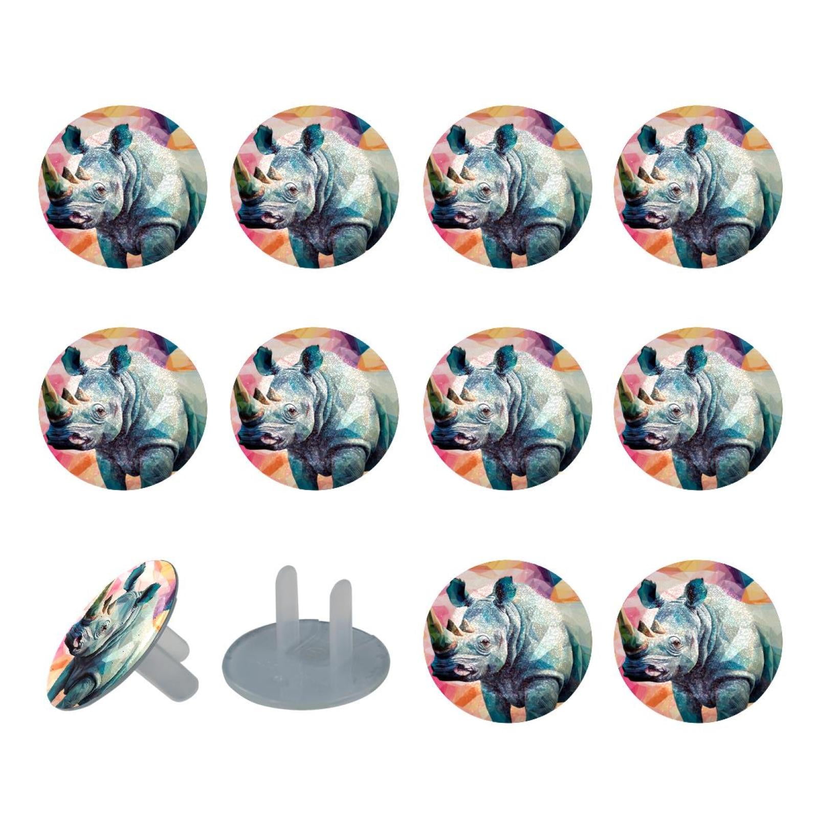 12 Pack Outlet Covers Baby Proofing, Child Safety Plug Covers for ...