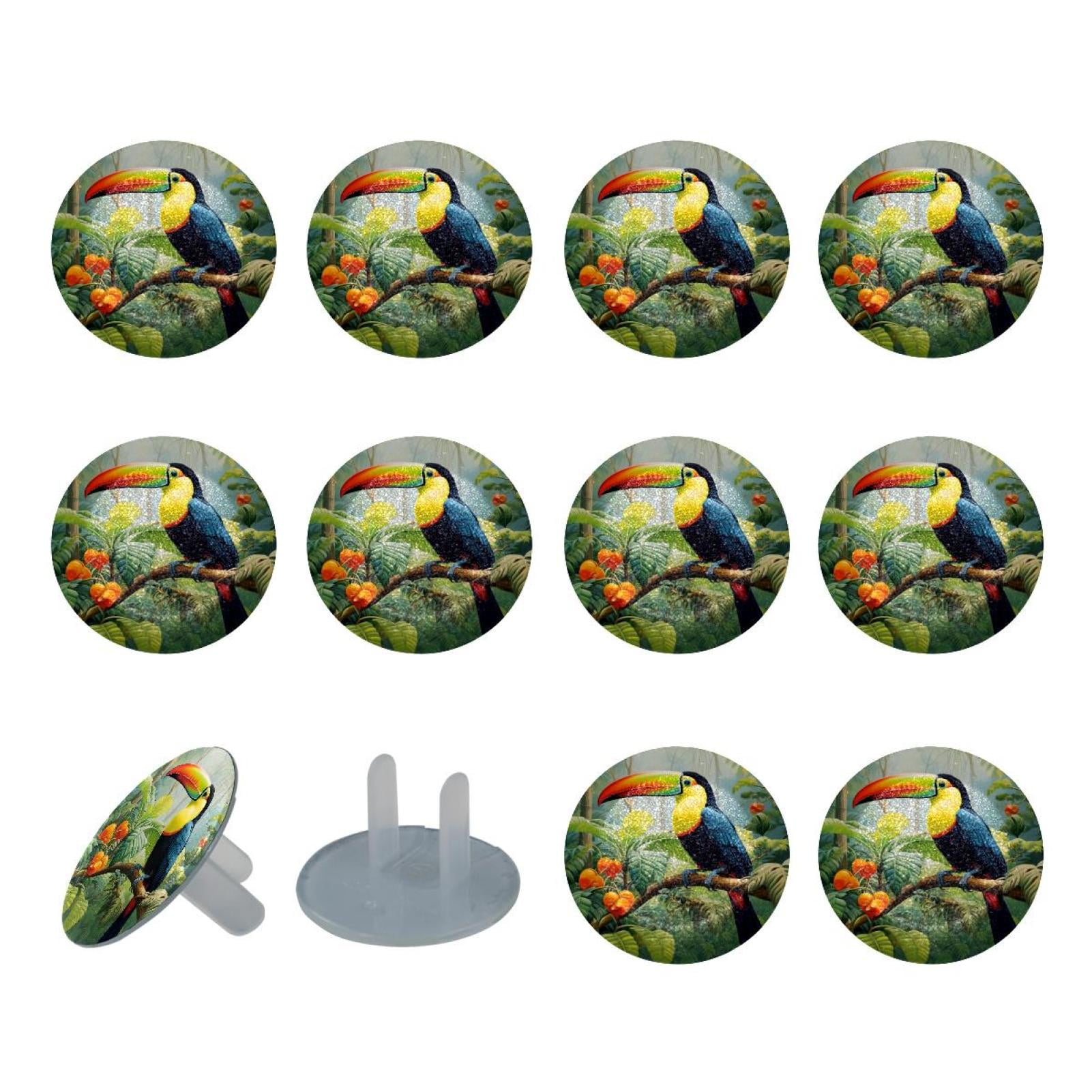 12 Pack Outlet Covers Baby Proofing, Child Safety Plug Covers for ...