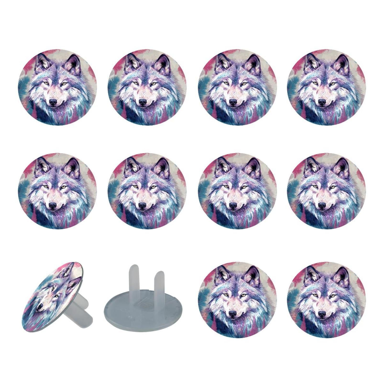12 Pack Outlet Covers Baby Proofing, Child Safety Plug Covers for ...