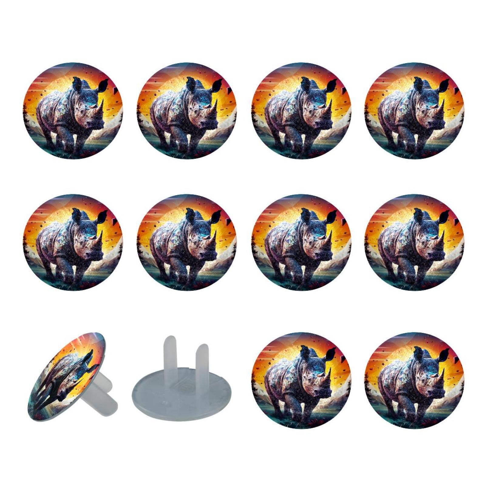 12 Pack Outlet Covers Dielectric Plastic Plugs for Electrical Power ...