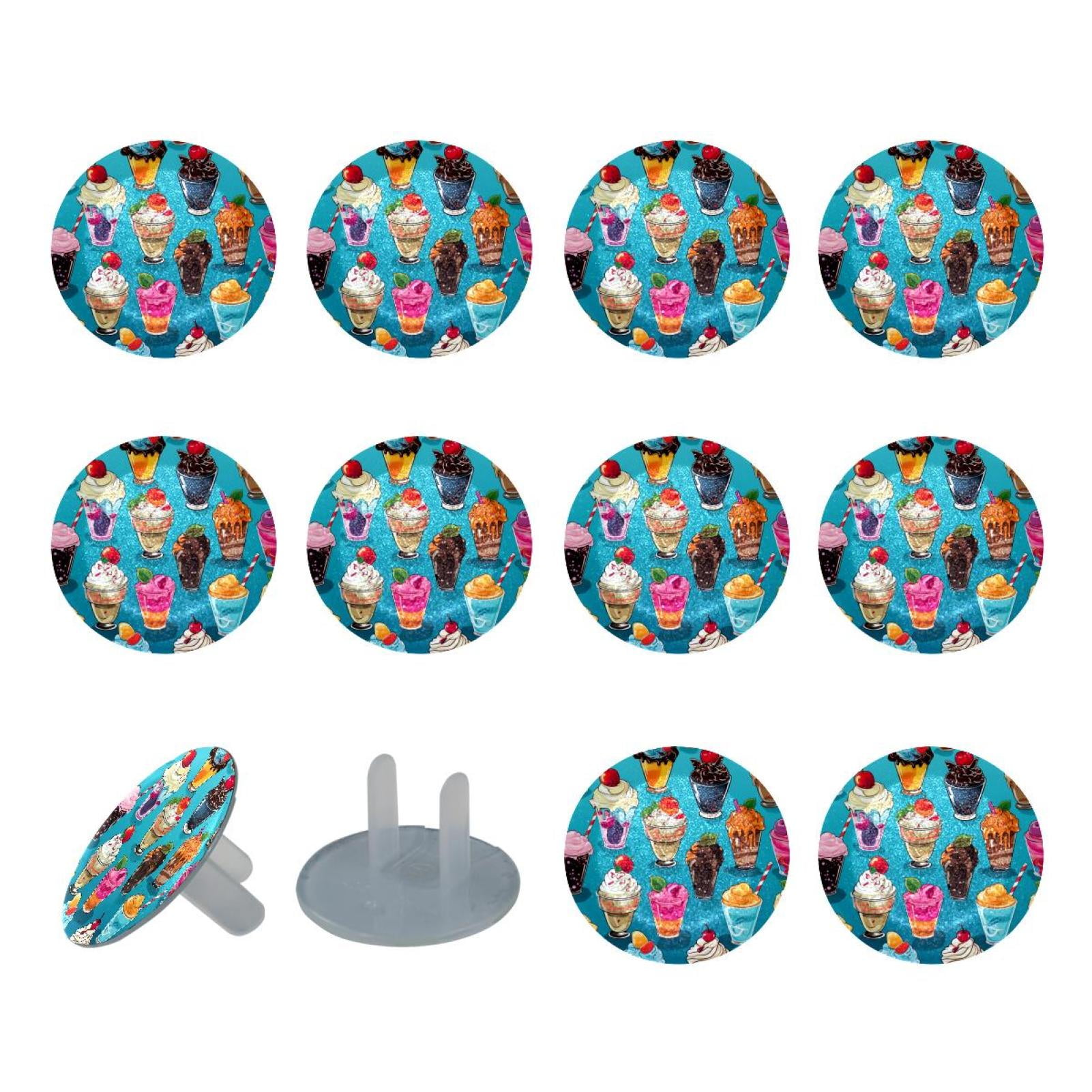 12 Pack Outlet Covers Dielectric Plastic Plugs for Electrical Power ...
