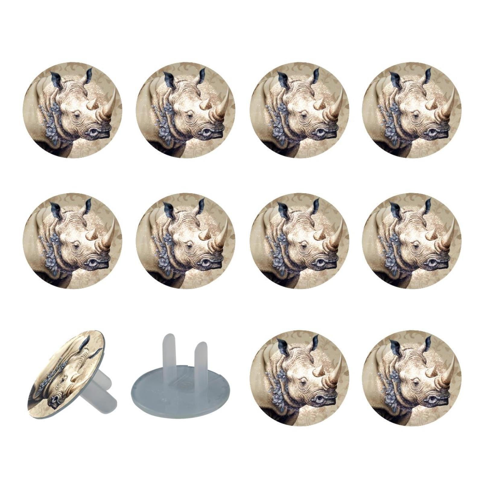 12 Pack Outlet Covers Dielectric Plastic Plugs for Electrical Power ...