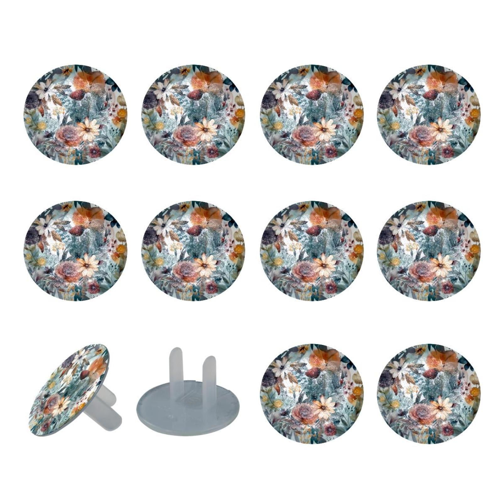 12 Pack Outlet Covers Dielectric Plastic Plugs for Electrical Power ...