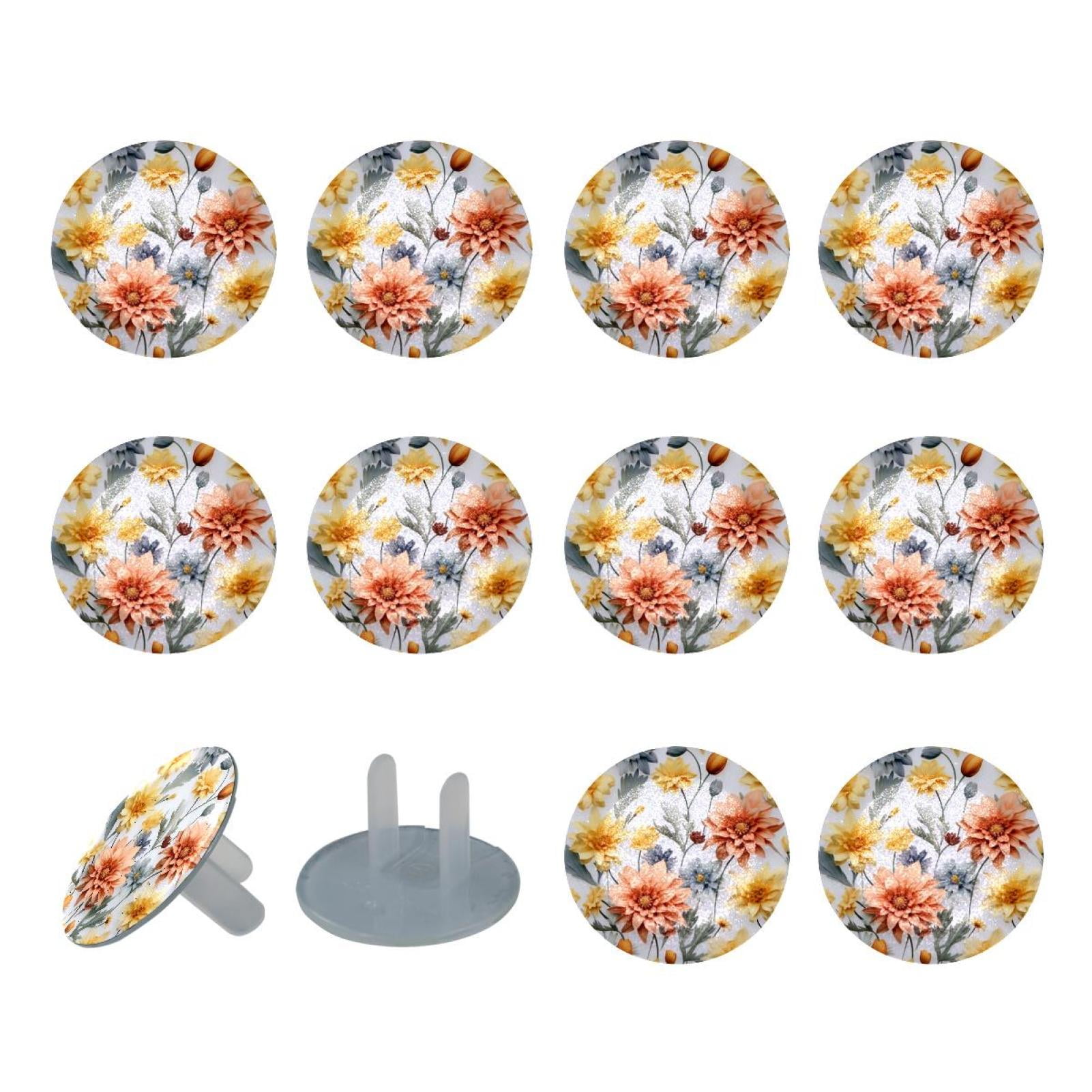 12 Pack Outlet Covers Dielectric Plastic Plugs for Electrical Power ...
