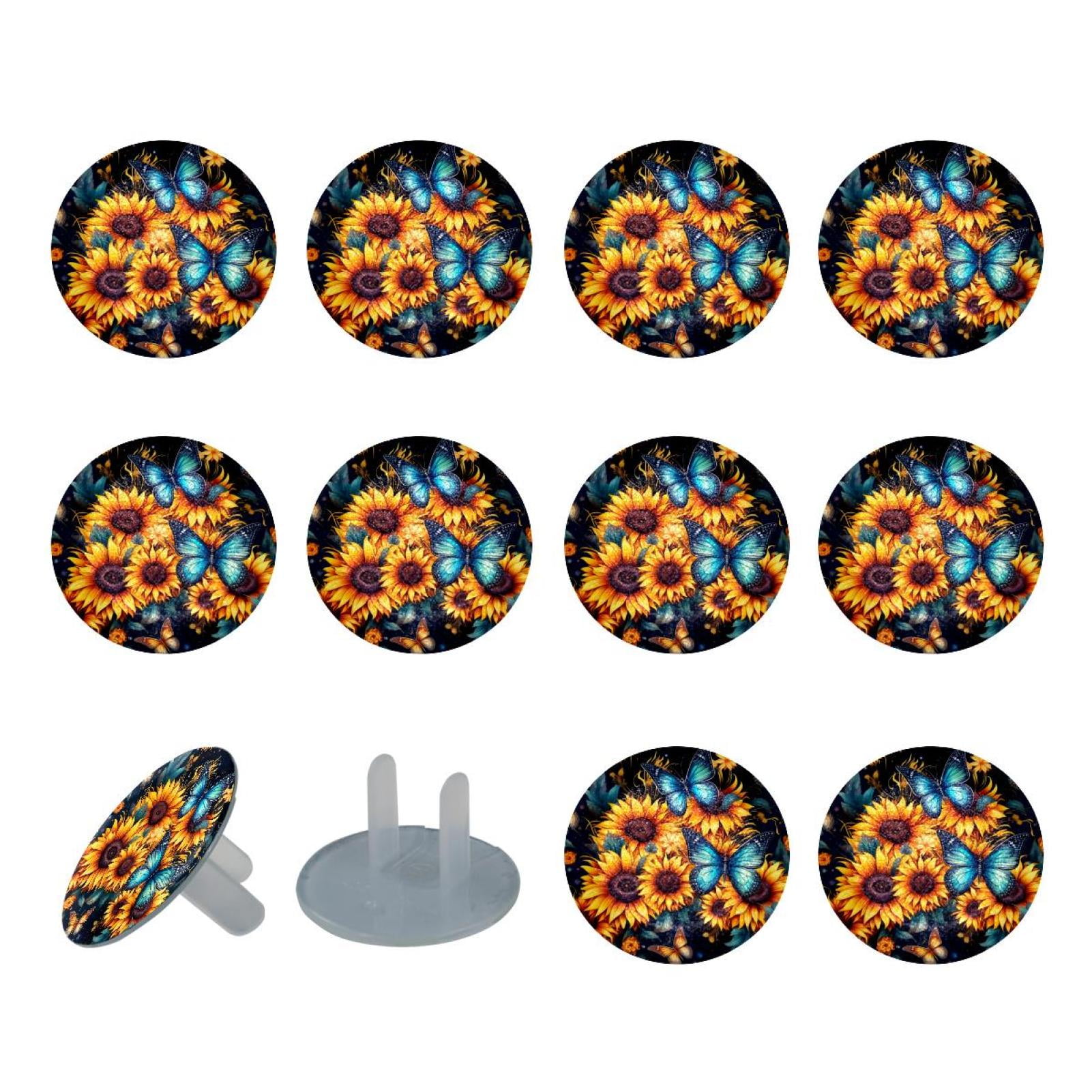 12 Pack Outlet Covers Dielectric Plastic Plugs for Electrical Power ...
