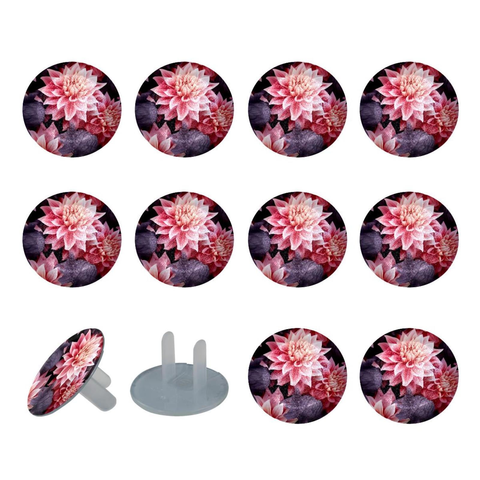 12 Pack Outlet Covers Dielectric Plastic Plugs for Electrical Power ...