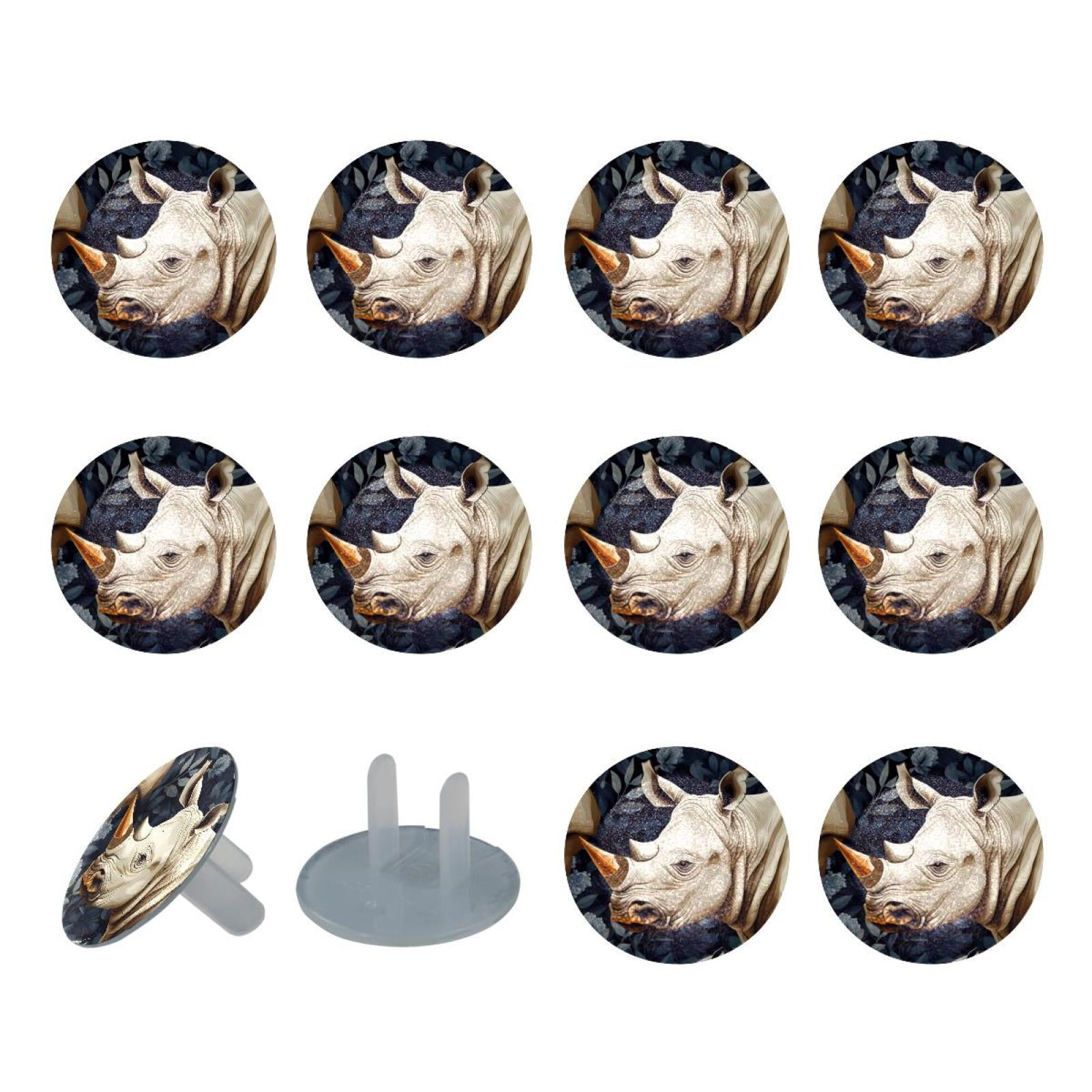 12 Pack Outlet Covers Dielectric Plastic Plugs for Electrical Power ...