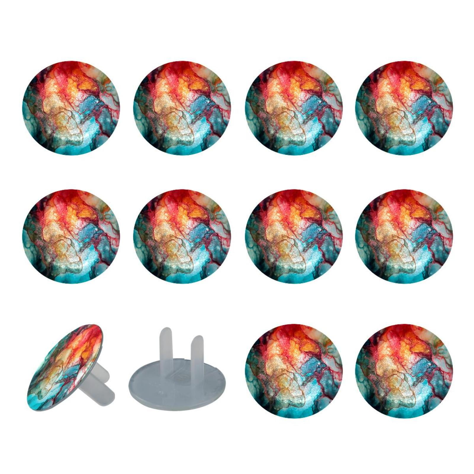 12 Pack Outlet Covers Dielectric Plastic Plugs for Electrical Power ...