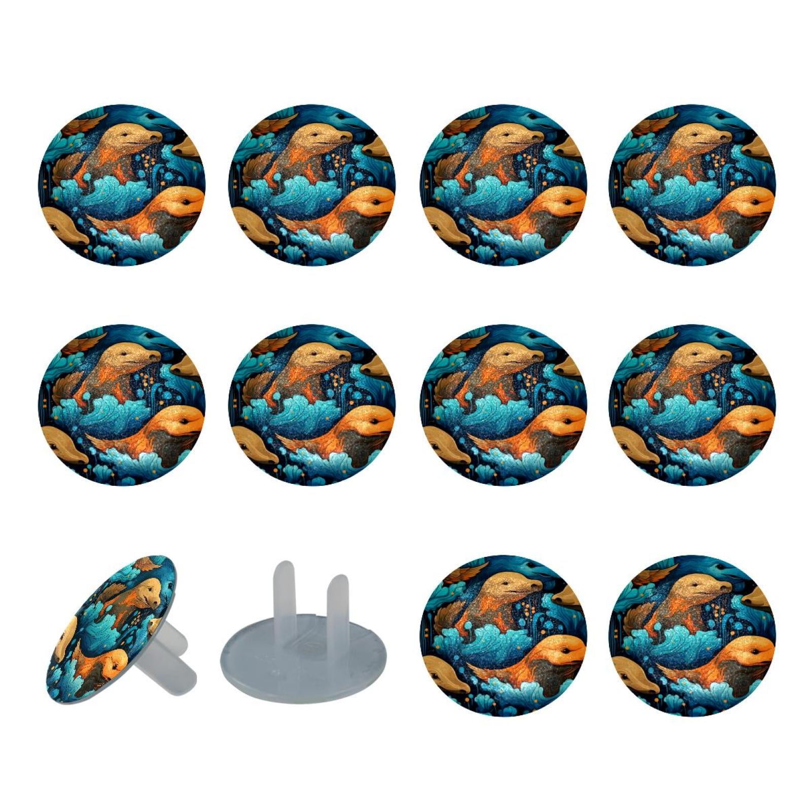 12 Pack Outlet Covers Dielectric Plastic Plugs for Electrical Power ...