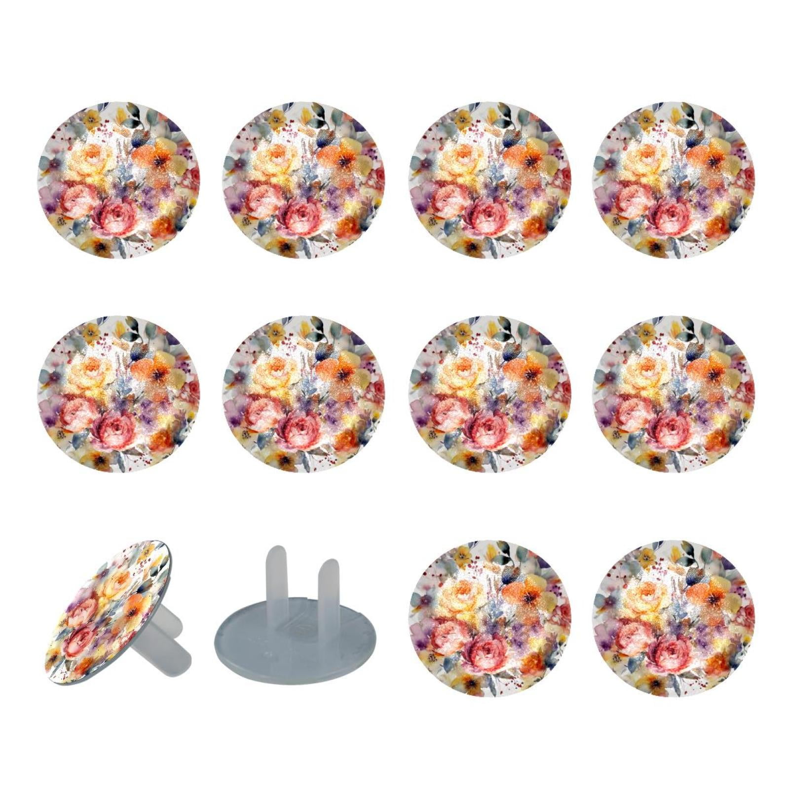 12 Pack Outlet Covers Dielectric Plastic Plugs for Electrical Power ...