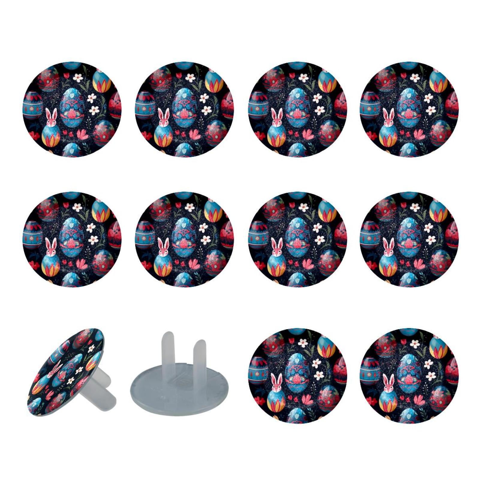 12 Pack Outlet Covers Dielectric Plastic Plugs for Electrical Power ...