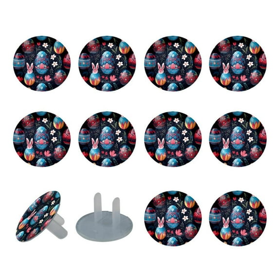12 Pack Outlet Covers Dielectric Plastic Plugs for Electrical Power ...