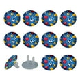 12 Pack Outlet Covers Dielectric Plastic Plugs for Electrical Power ...