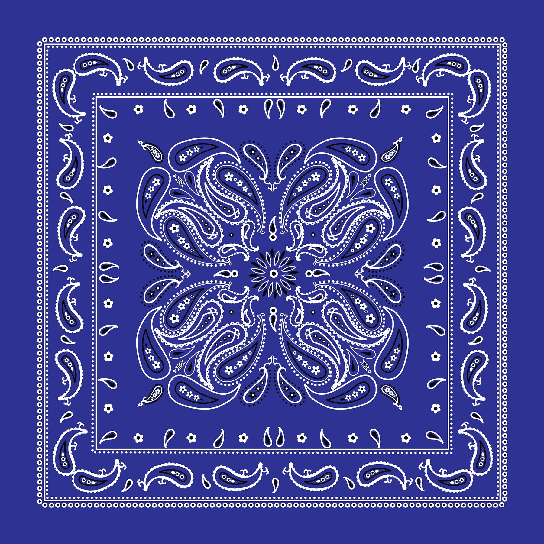 12 Pack: Paisley Bandana by Make Market - Walmart.com
