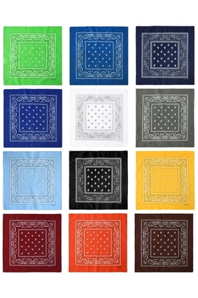 Shop Colorful Bandanas for Men and Women with Versatile Styles