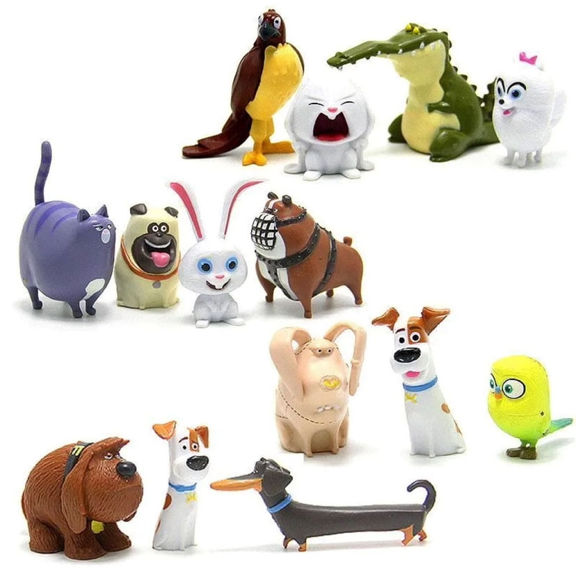 12 Pack Pals Dog Action Figures Bundle Including Bob, Bingo, Rolly ...