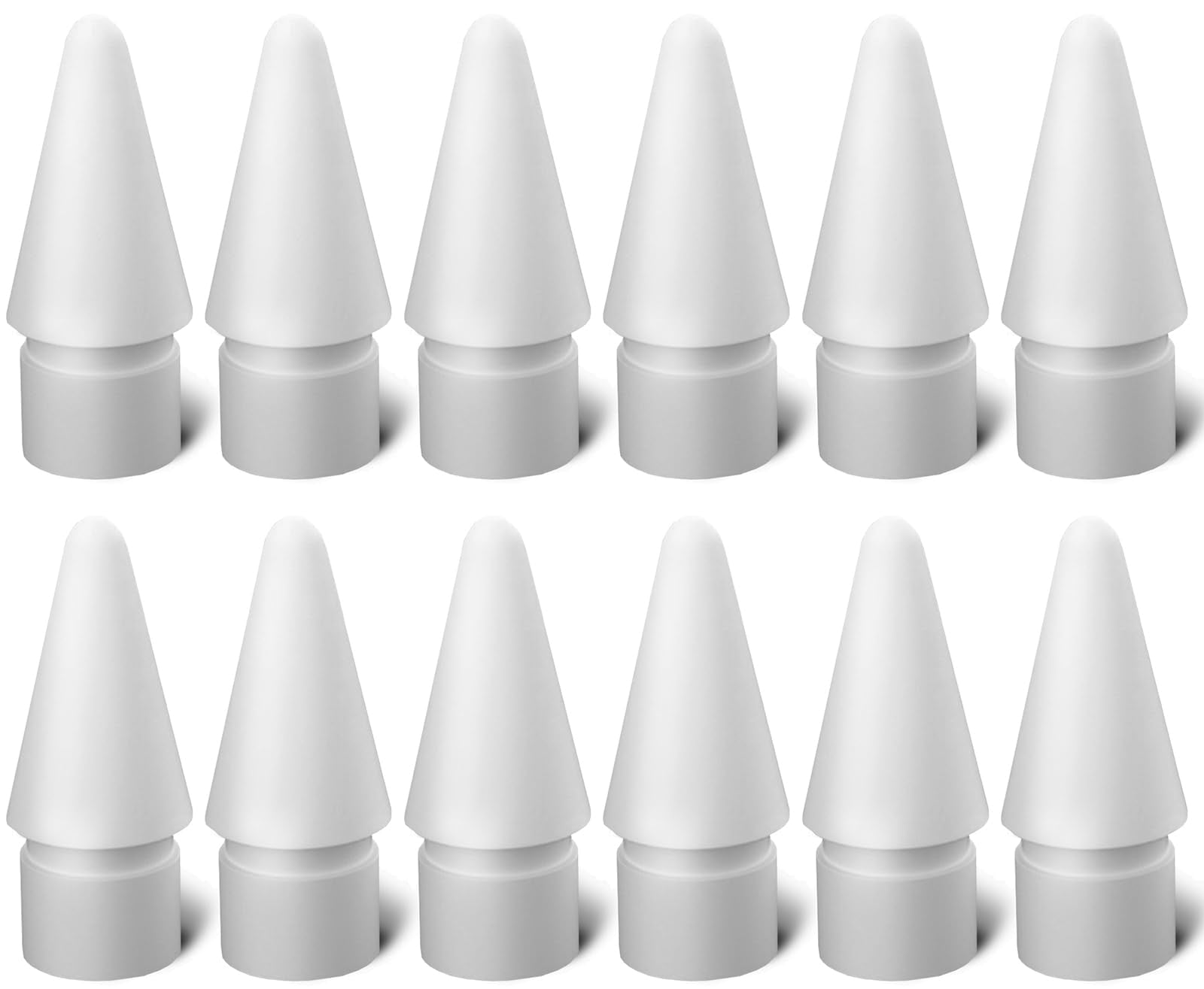 12-Pack Pencil Tips: High-Durability Replacement Tips for Apple Pencil ...