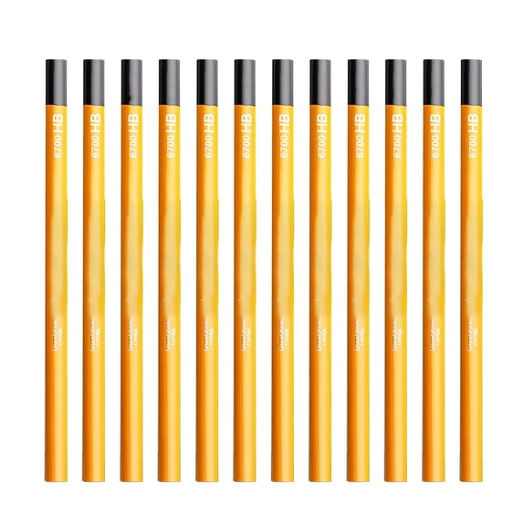 12-Pack Pencils with Sharpener, HB Hardness for Campus and Homework ...
