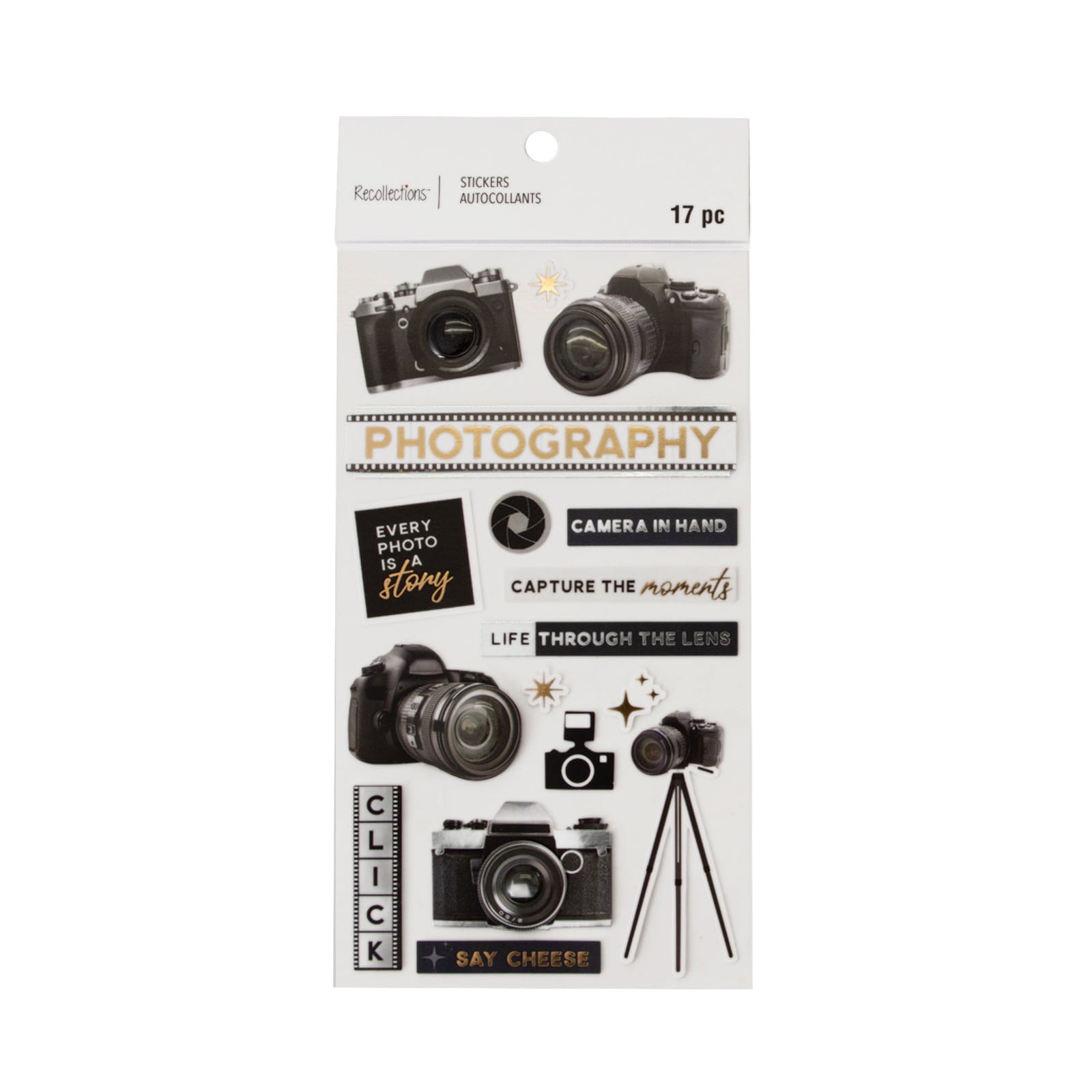 12 Pack: Photography Stickers by Recollections™ - Walmart.com