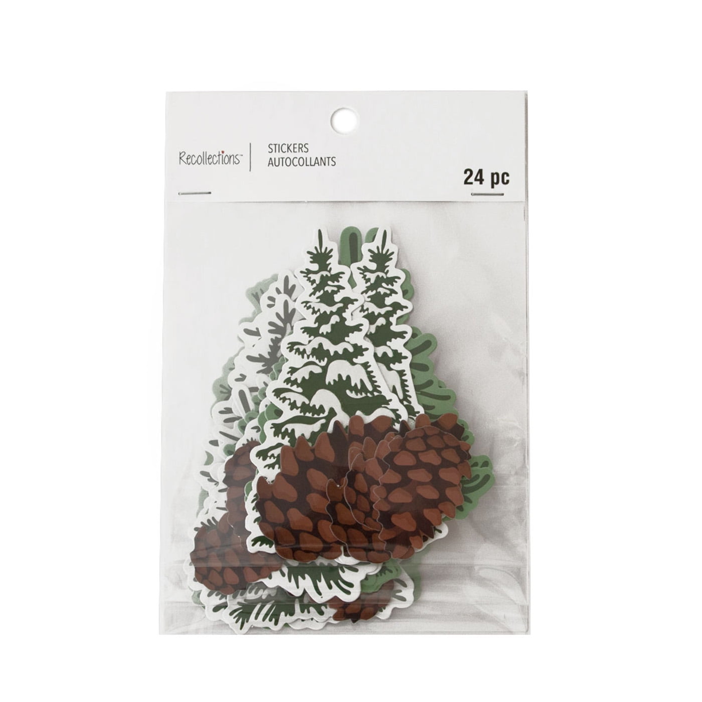 12 Pack: Pine Tree Die Cut Stickers by Recollections™ - Walmart.com