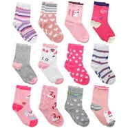 Value Pack Ankle Socks, 10 Pairs (Little Girls & Big Girls) - Walmart.com