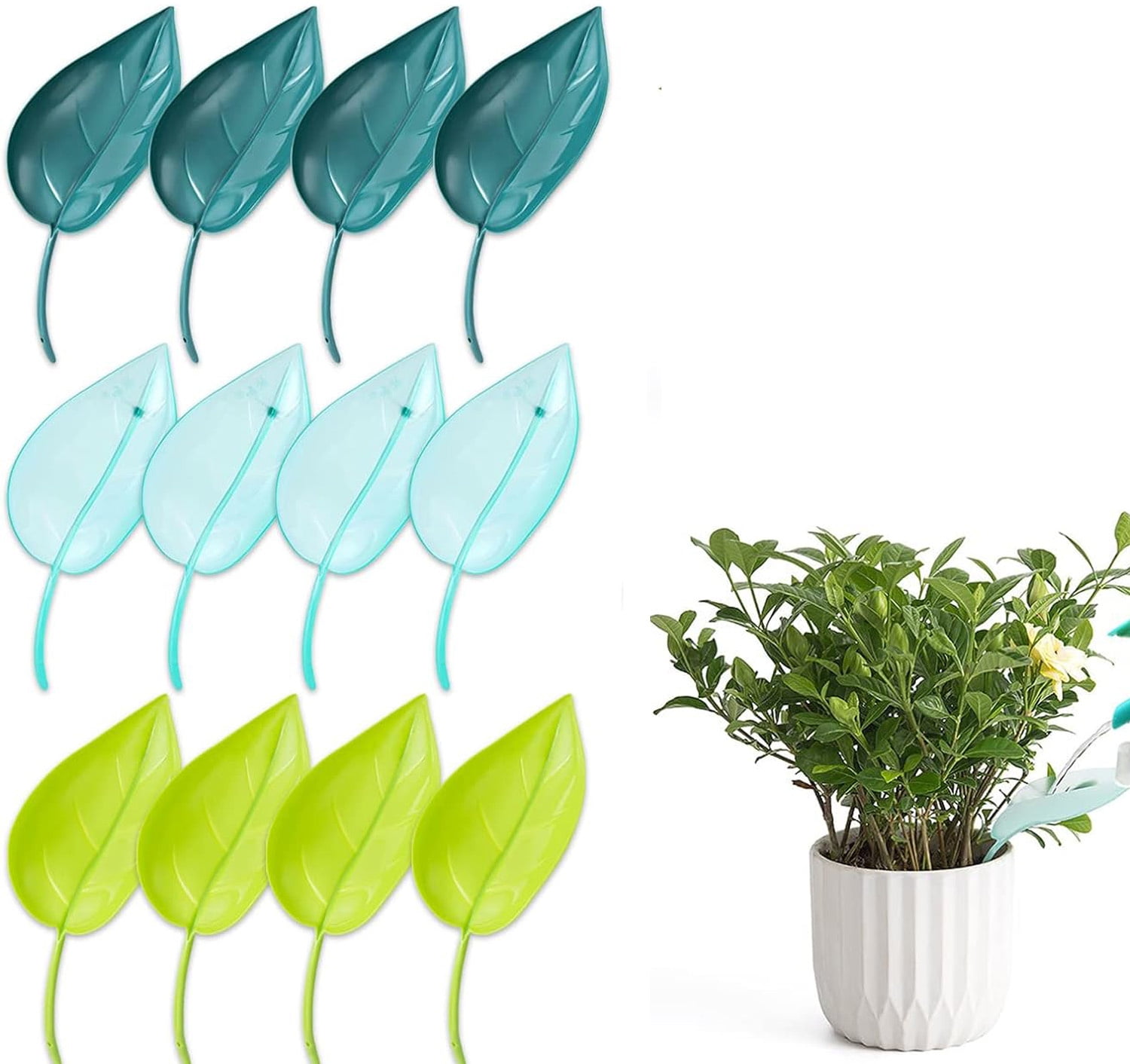 12 Pack Plant Watering Devices,Plant Water Funnel for Pots,Plant Pot ...