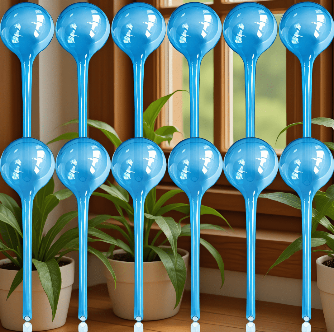 12-Pack Plant Watering Globes, Automatic Self-Watering Bulbs for Indoor ...