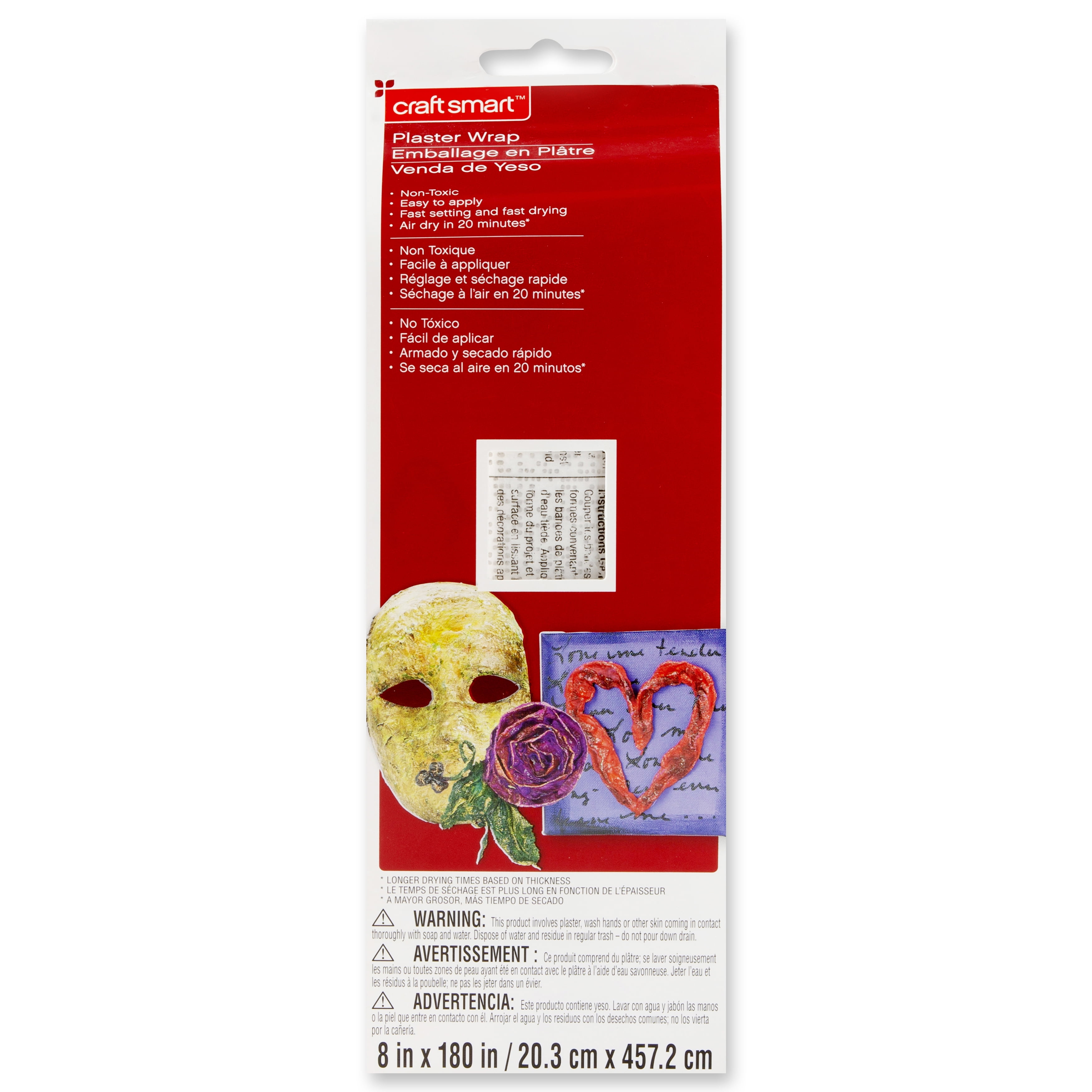 12 Pack: Plaster Wrap by Craft Smart™ - Walmart.com