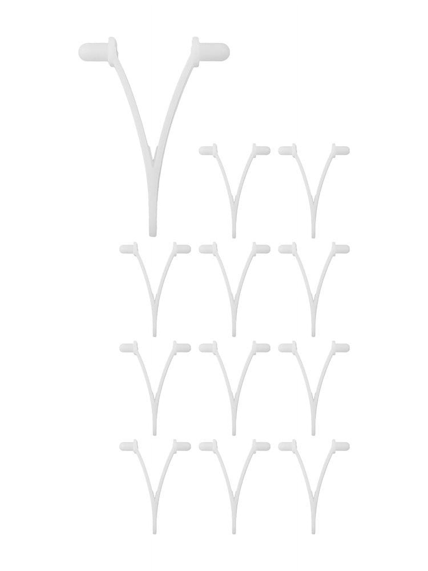 12 Pack Pool Handle V-Clips Replacement Clamps for Pool Cleaning Tools ...