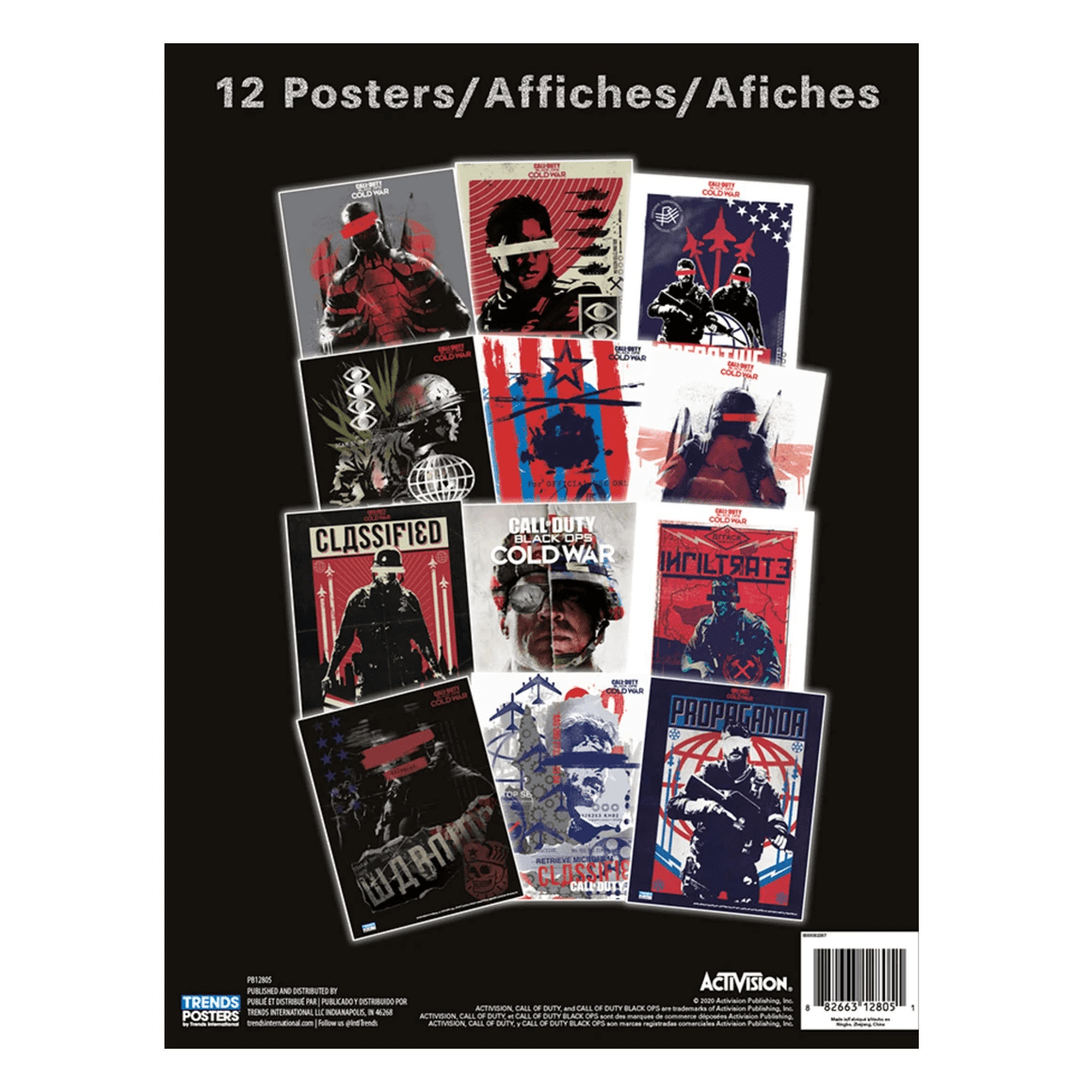12 Pack Poster Book Call of Duty, Stunning Collection of Action Packed ...