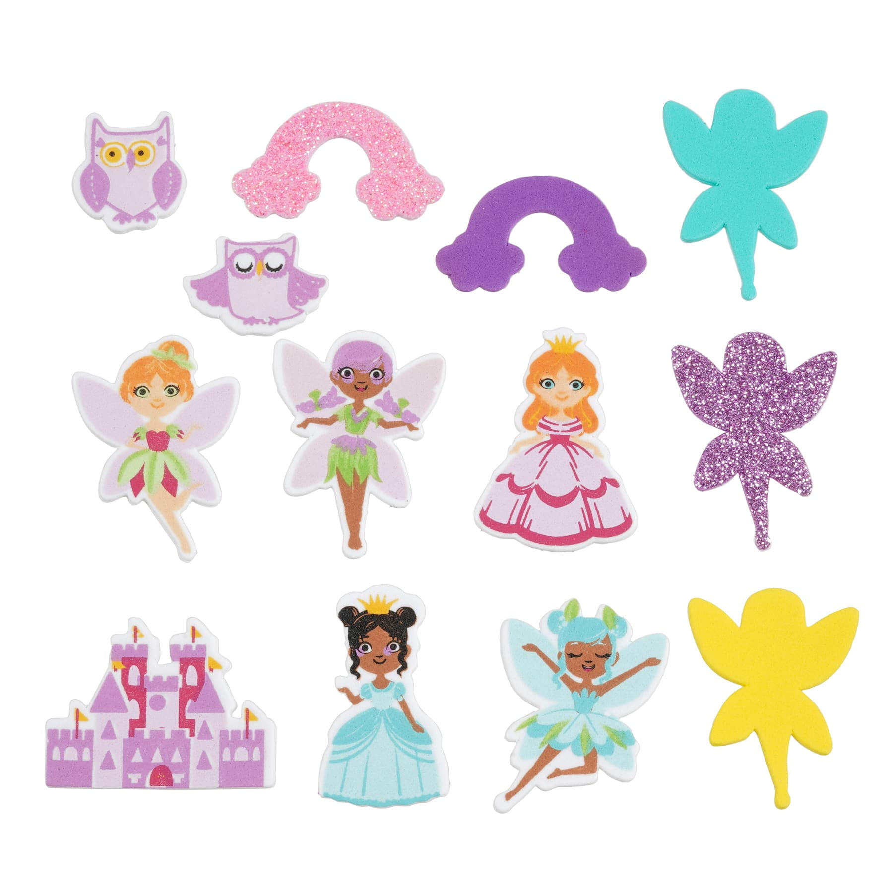 12 Pack: Princess & Fairy Foam Stickers by Creatology™ - Walmart.com