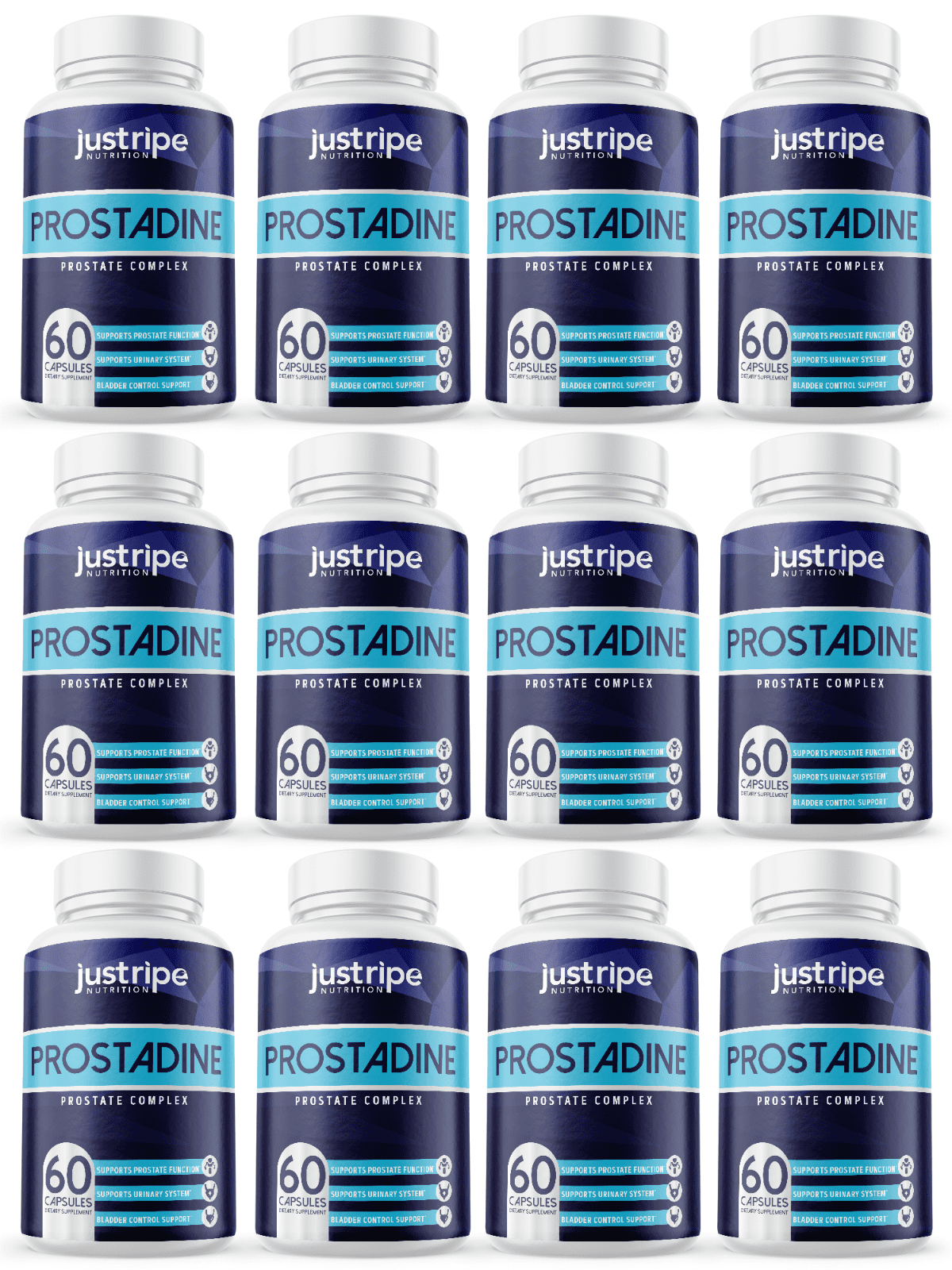 12 Pack Prostadine Prostate Capsules Natural Supplement - Walmart.com