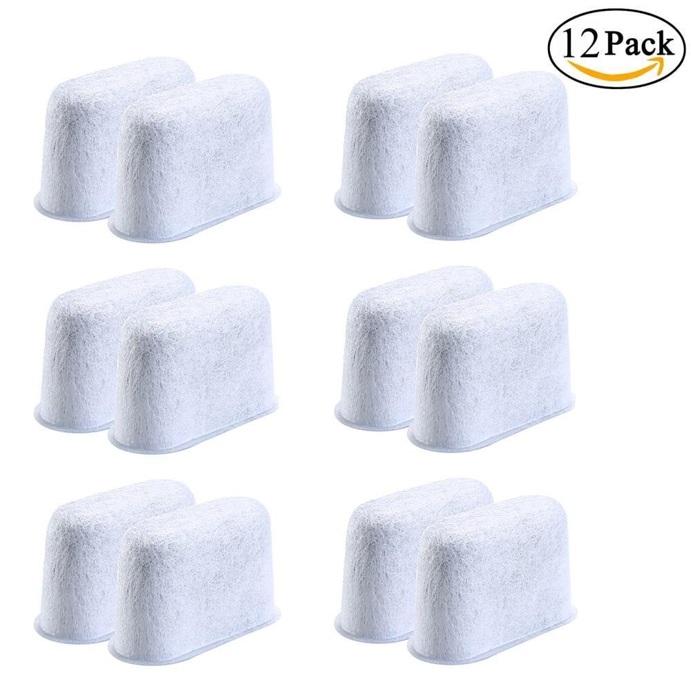 12-Pack Replacement Charcoal Water Filters for Coffee Machines ...