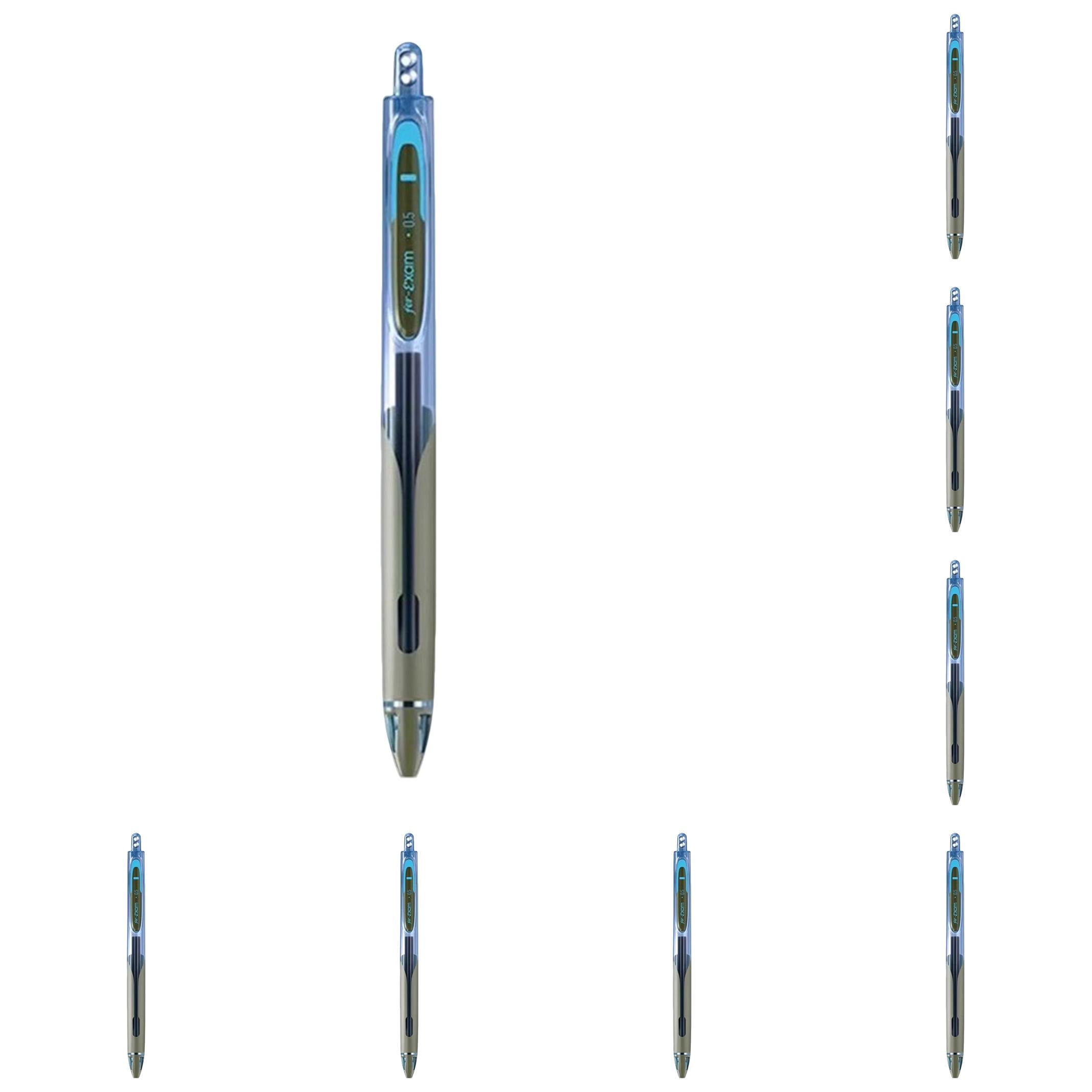 12 Pack Retractable Gel Ink Pens 0.5mm, Black Click Pens Smooth Writing ...