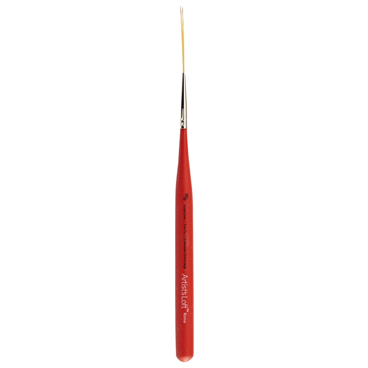 12 Pack: Roma Short Handle Script Liner Brush by Artist's Loft - 20/0 ...