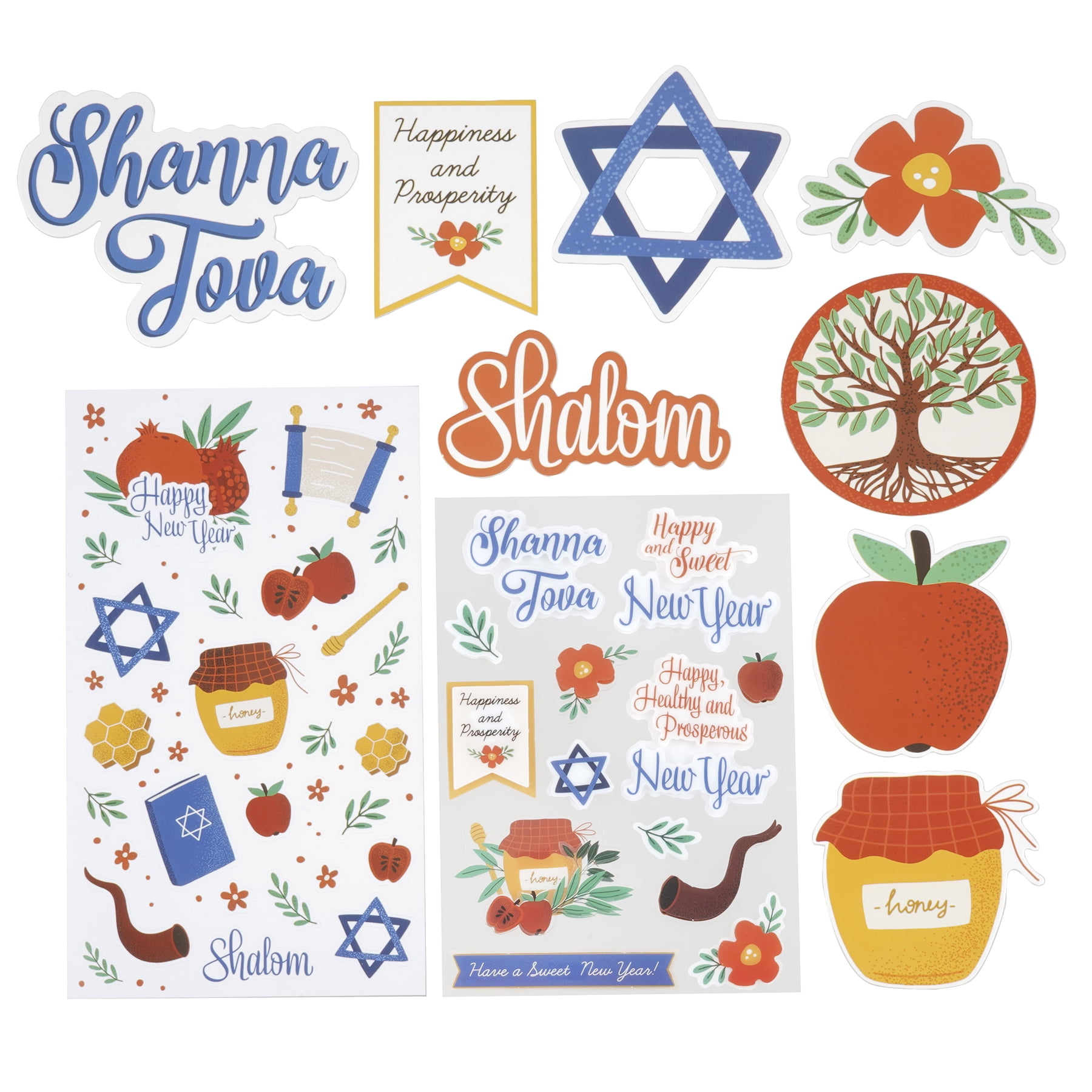 12 Pack: Rosh Hashanah Holiday Stickers by Recollections™ - Walmart.com