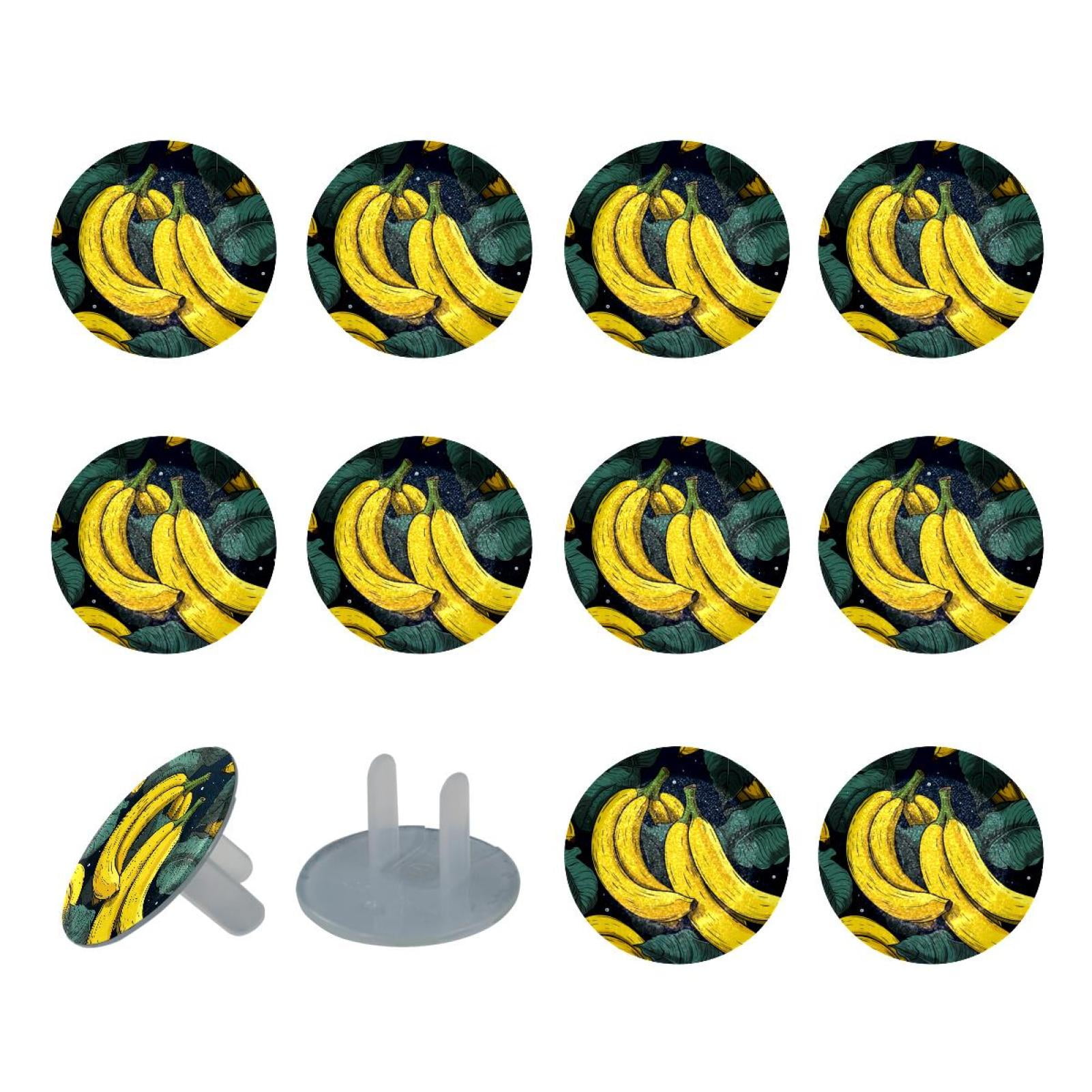 12 Pack Round Outlet Cover 2-Prong Child Safety Socket Covers ...