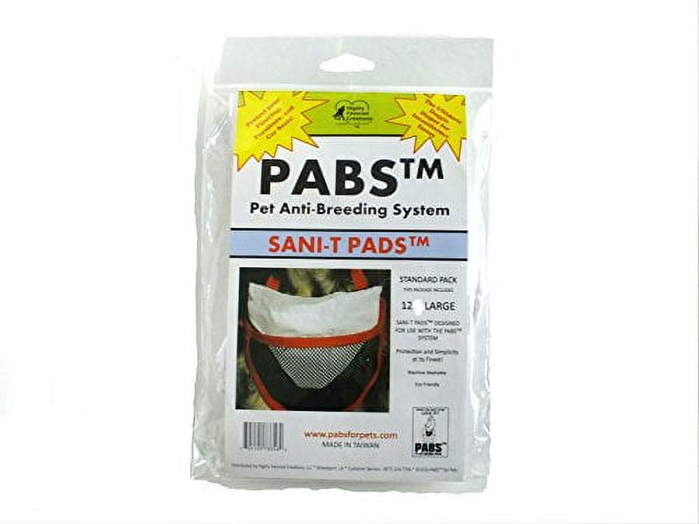 12 Pack Sani-T Pad (Large) - Walmart.com