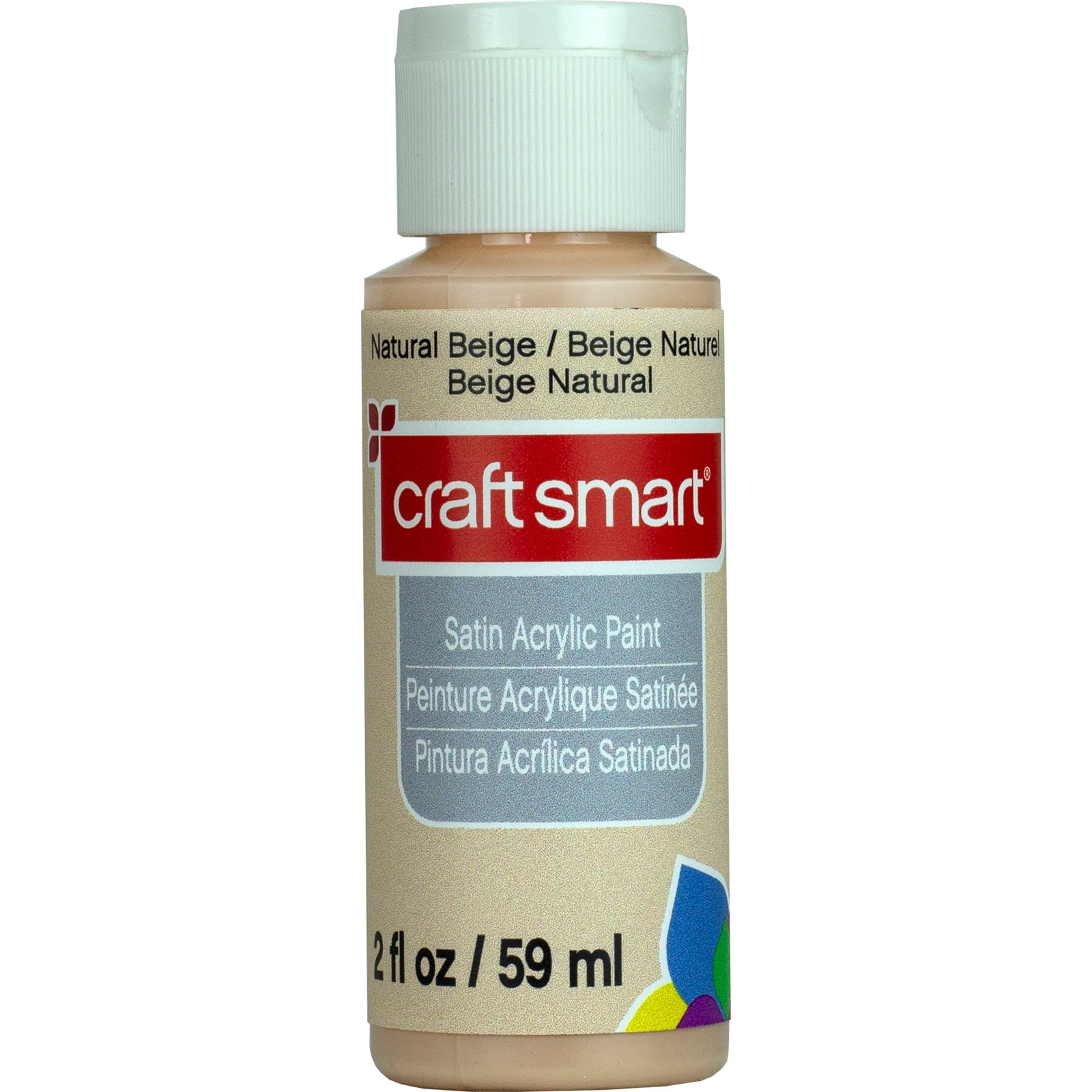 12 Pack: Satin Acrylic Paint by Craft Smart®, 2oz. - Walmart.com