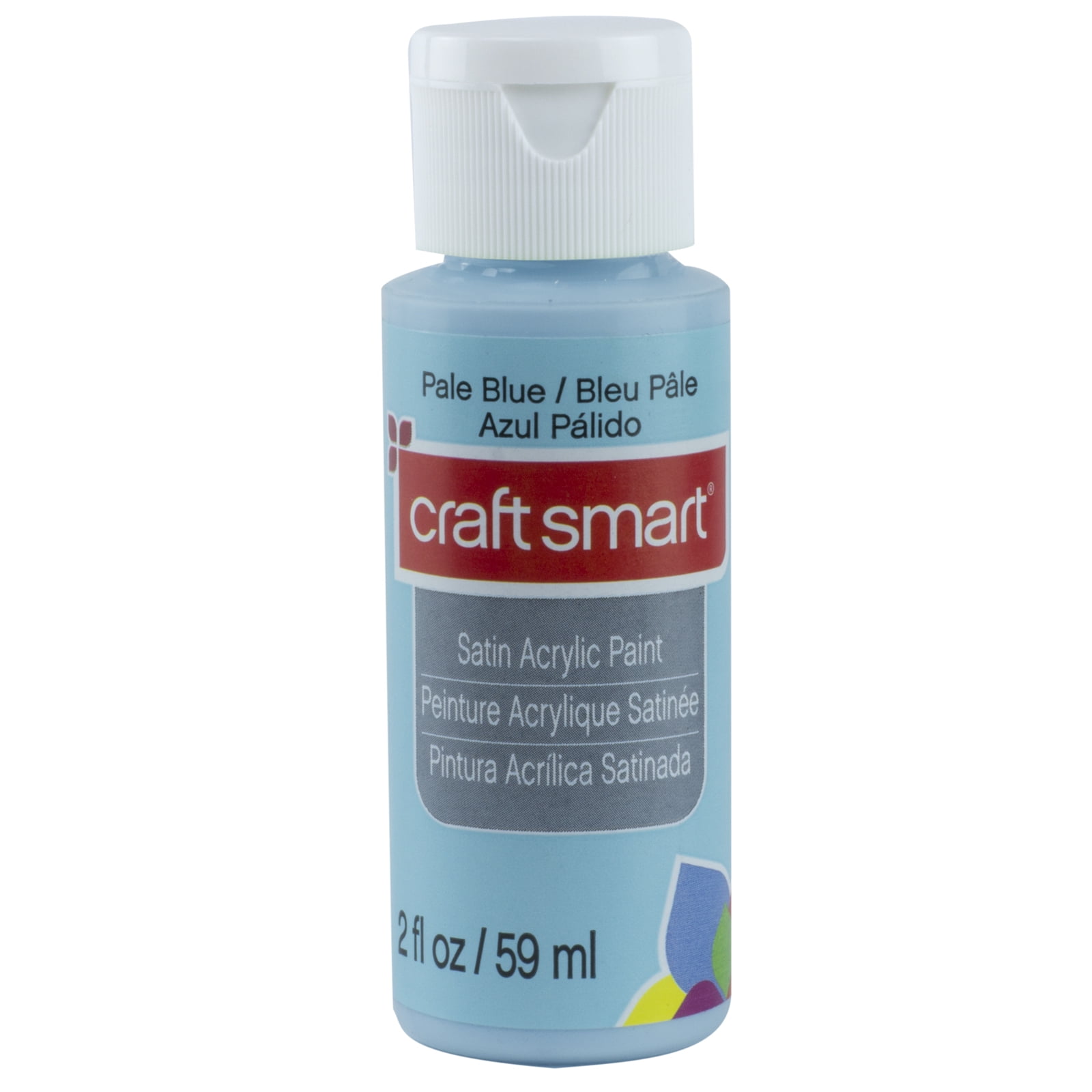 Craft Smart Satin Acrylic Paint, 2oz., 12 Pack - Walmart.com