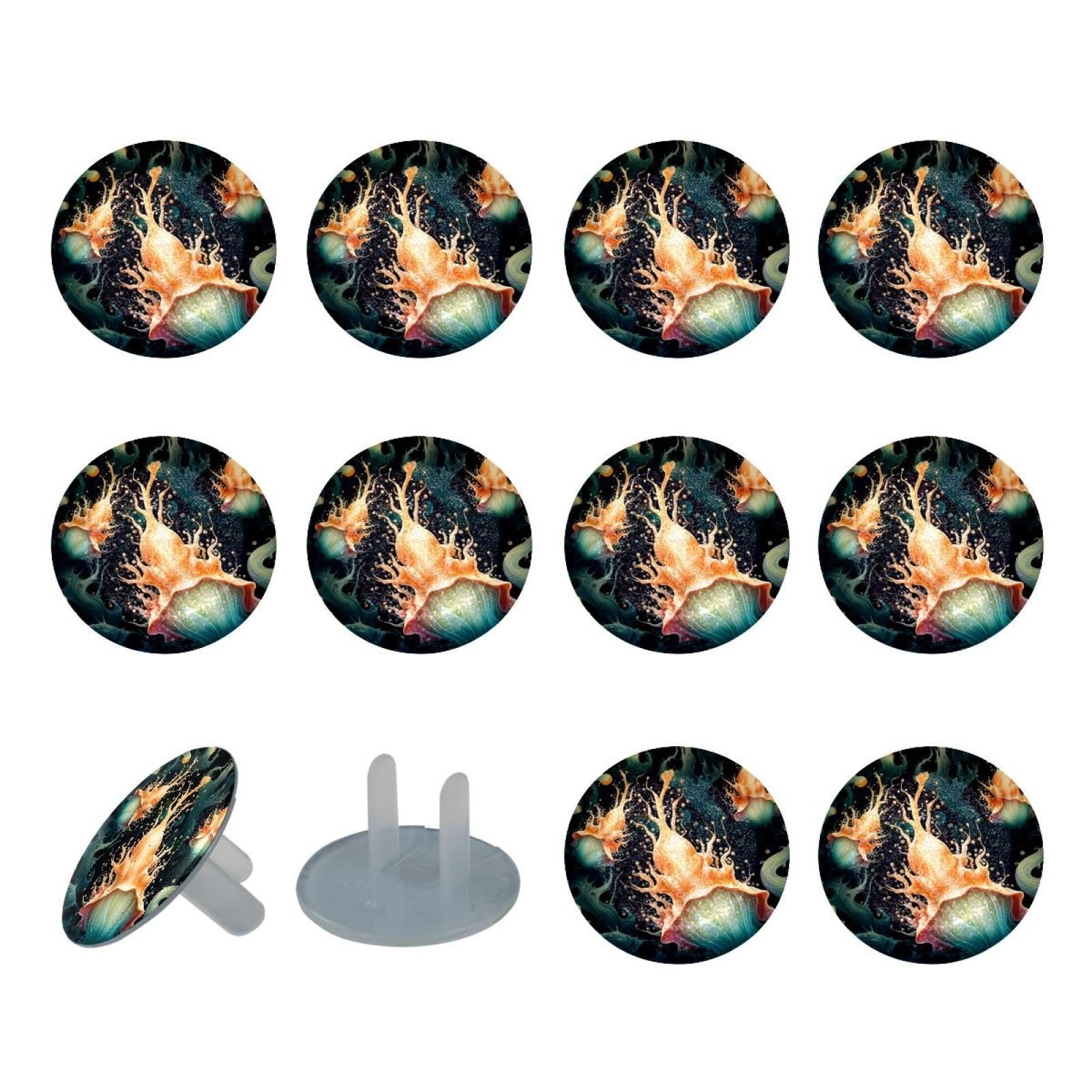 12 Pack Sea Slug Outlet Covers Baby Proofing Plug Covers - Walmart.com