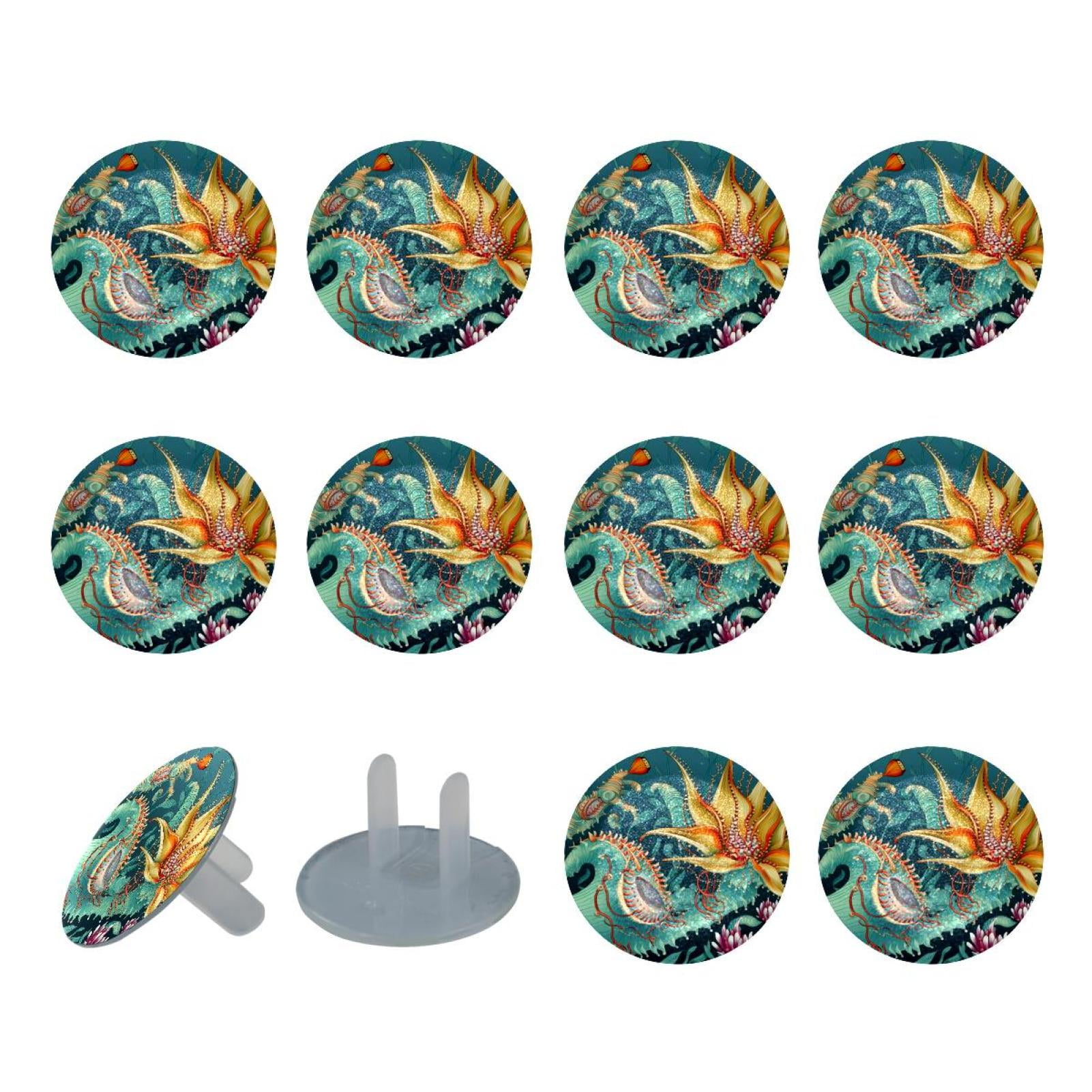 12 Pack Sea Slug Outlet Covers Baby Proofing Socket Protectors Child ...