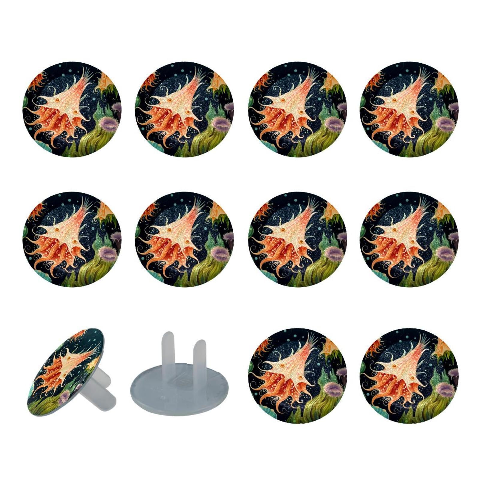12 Pack Sea Slug Outlet Covers Baby Proofing Socket Protectors Child ...