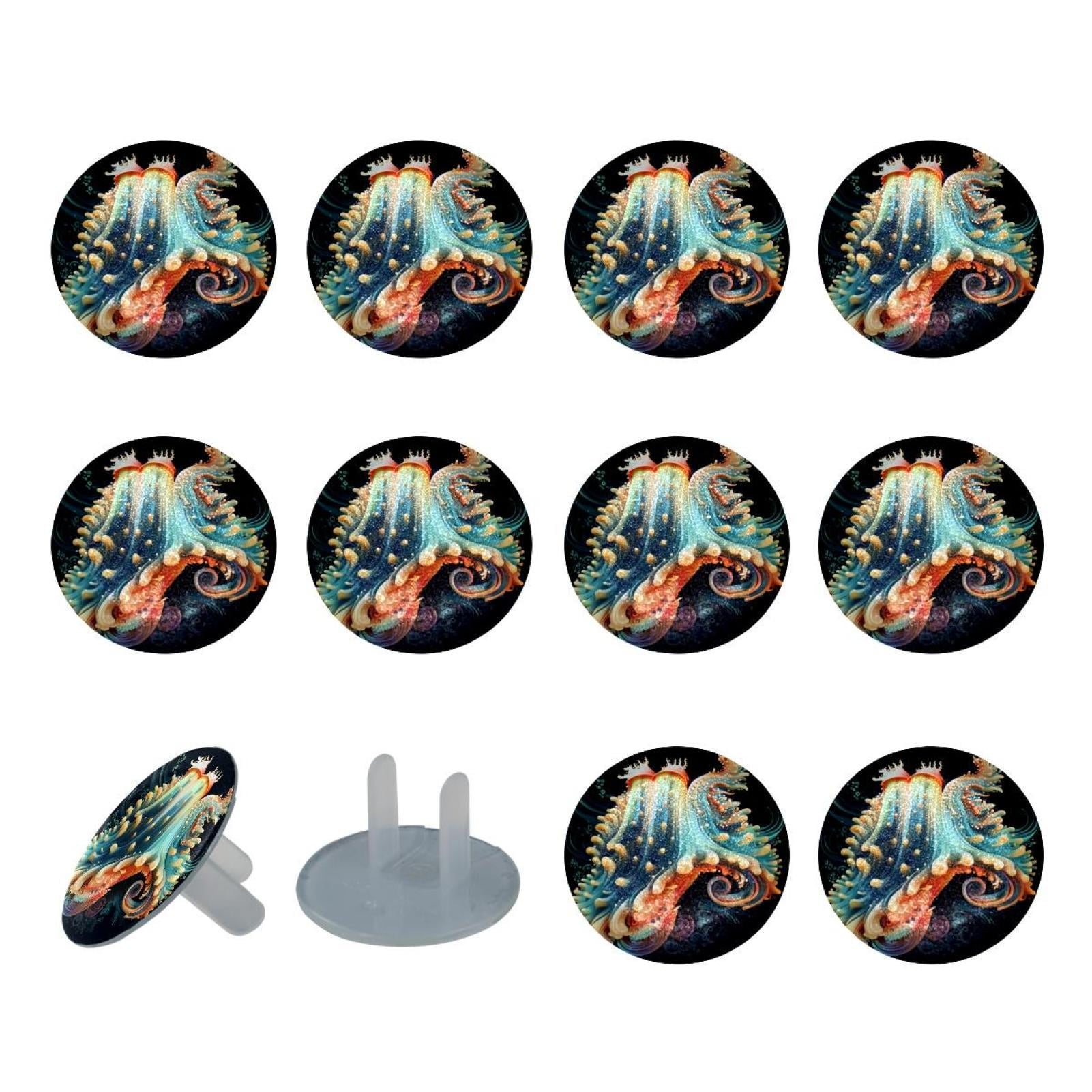 12 Pack Sea Slug Outlet Covers Baby Proofing Socket Protectors Child ...