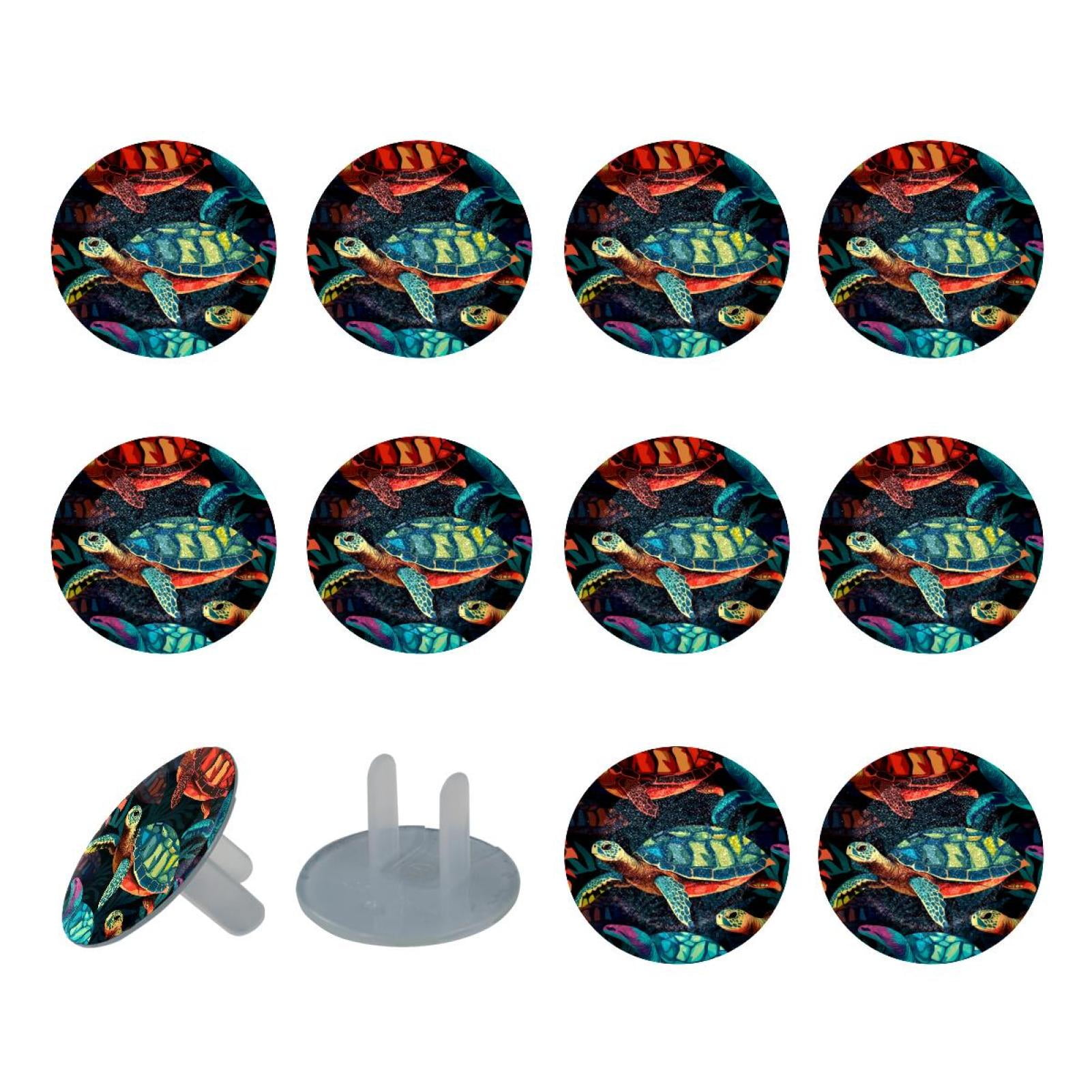 12 Pack Sea Turtle Outlet Covers Baby Proofing | Safe Electric Plug ...